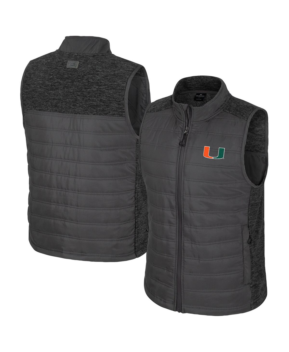 Click here for Colosseum Mens Charcoal Miami Hurricanes Nightman... prices