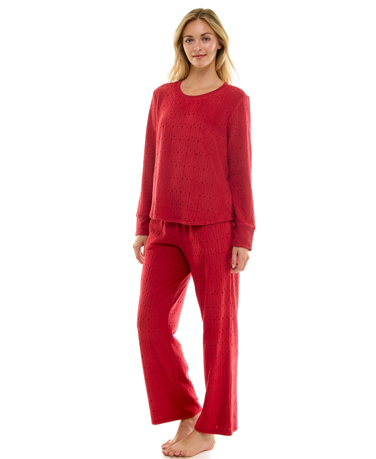 Click here for Roudelain Womens 2-Piece Long-Sleeve Crewneck Top... prices