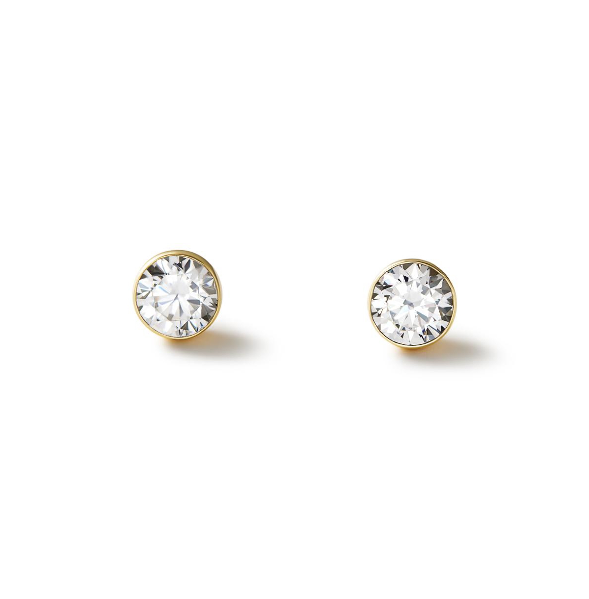 Click here for Ana Luisa Gold Stud Earrings - Invisible Set Studs prices
