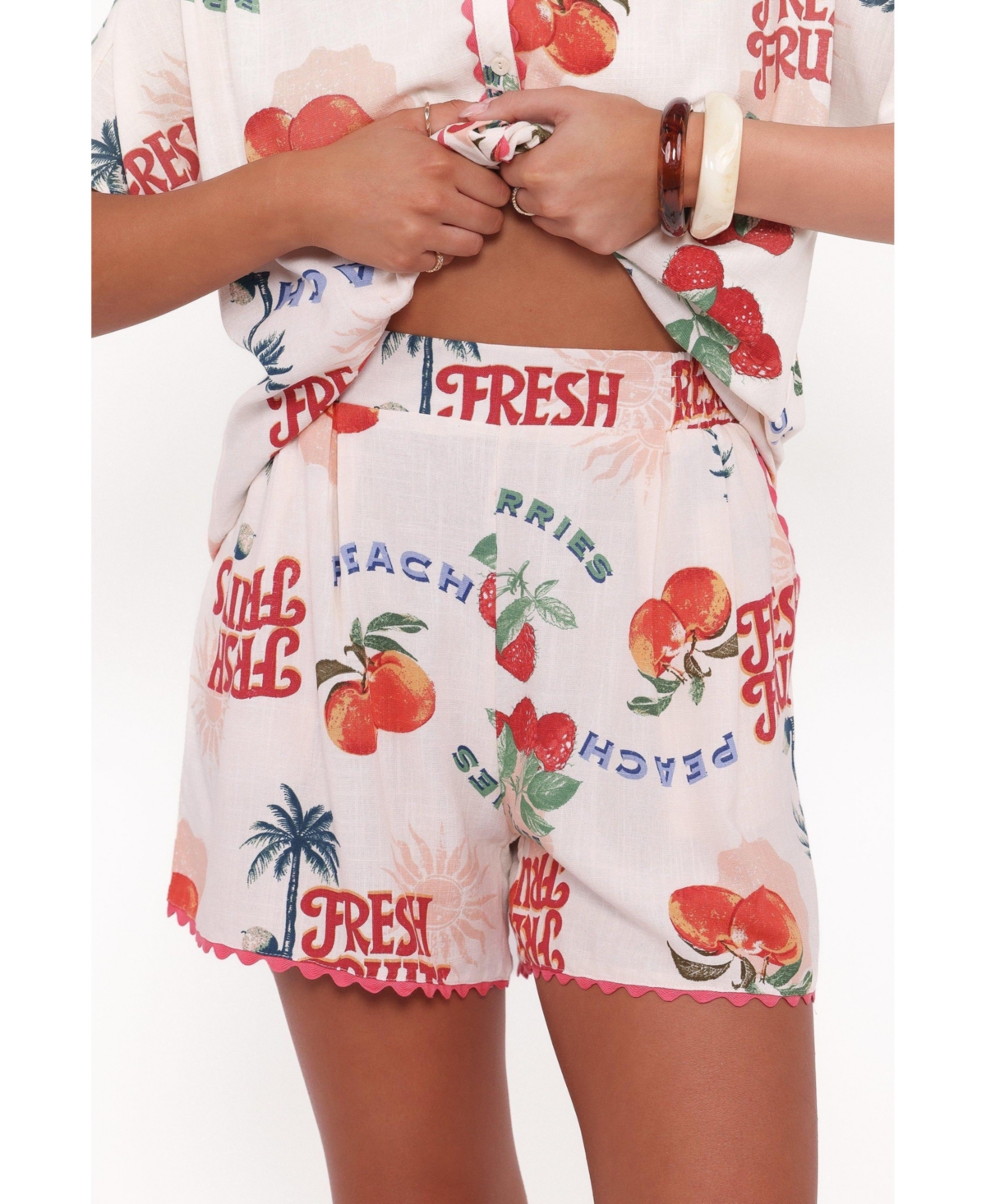 Click here for Petal and Pup Womens Lars Shorts - Tutti Frutti -... prices
