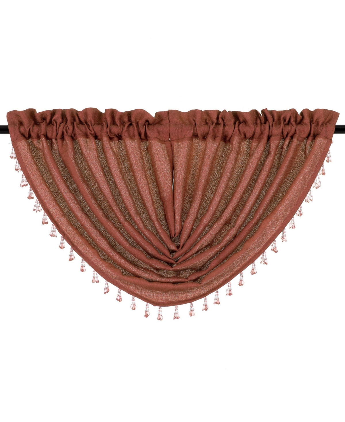 Click here for GoodGram 2-Pack: Beaded Emerald Crepe Waterfall Va... prices