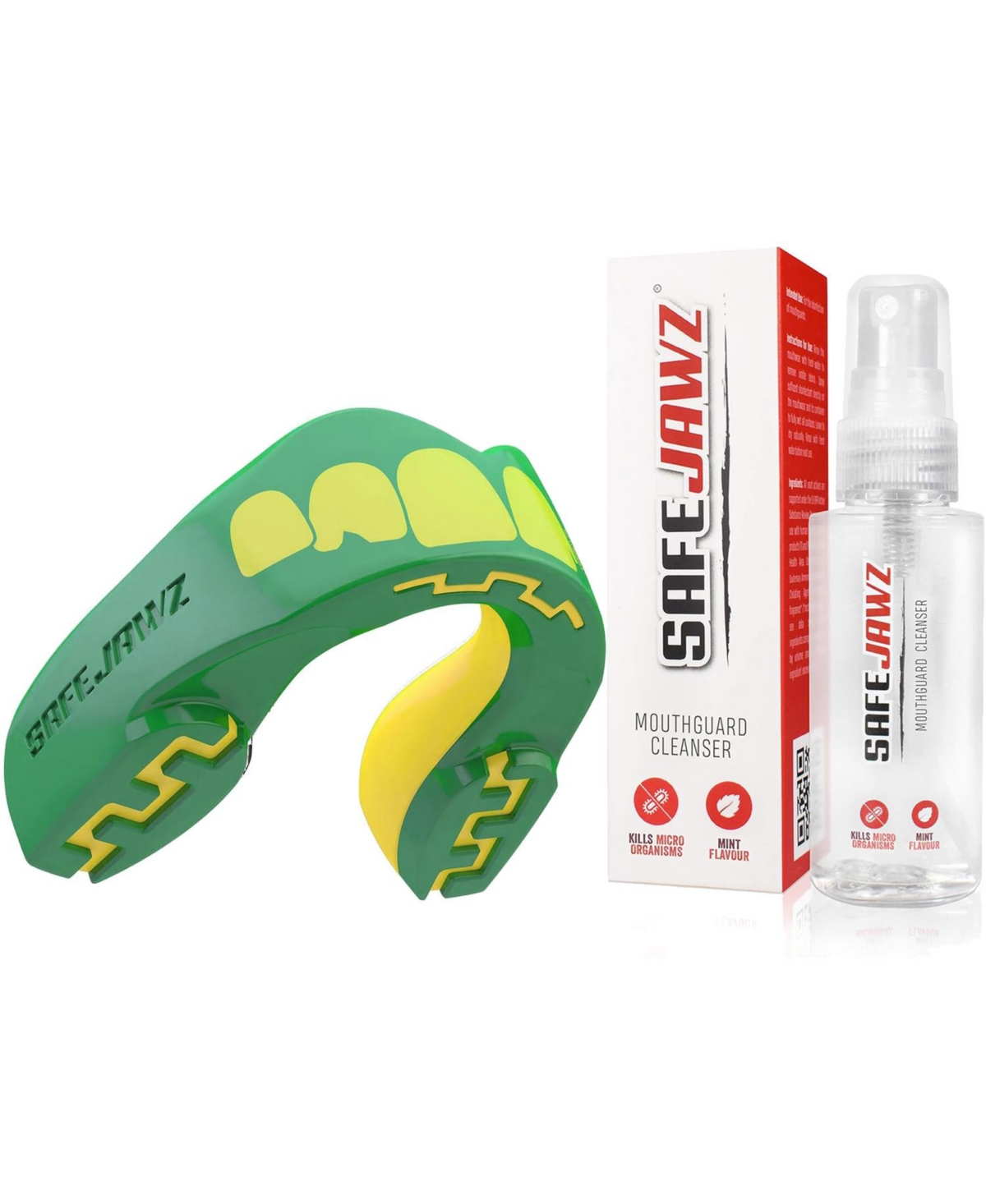 Click here for SafeJawz Extro Dual Layer Sports Mouth Guard and D... prices