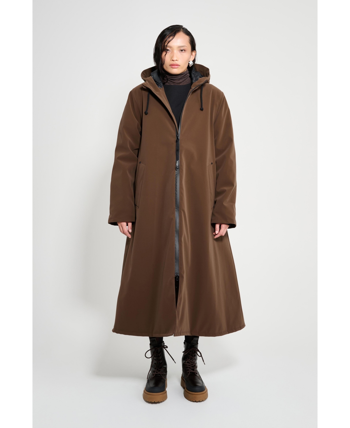 Click here for Stutterheim Womens Mosebacke Long Matte Winter Coa... prices