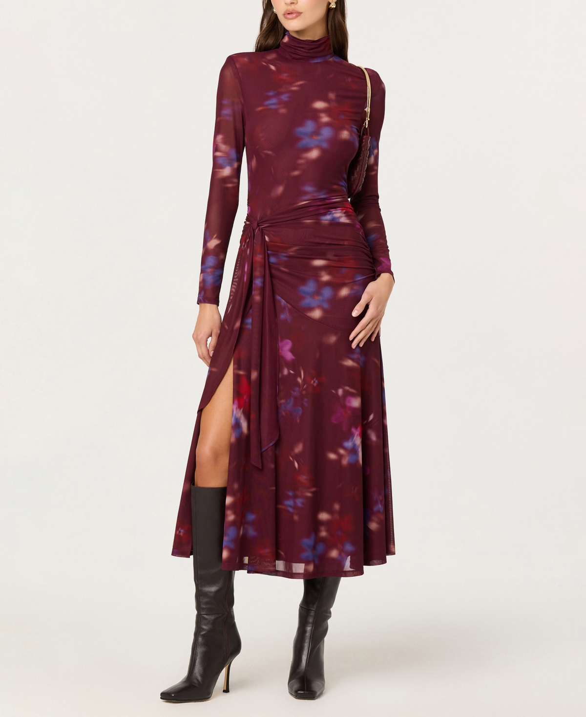 Click here for Astr the Label Womens Aubriella Turtle Neck Dress... prices