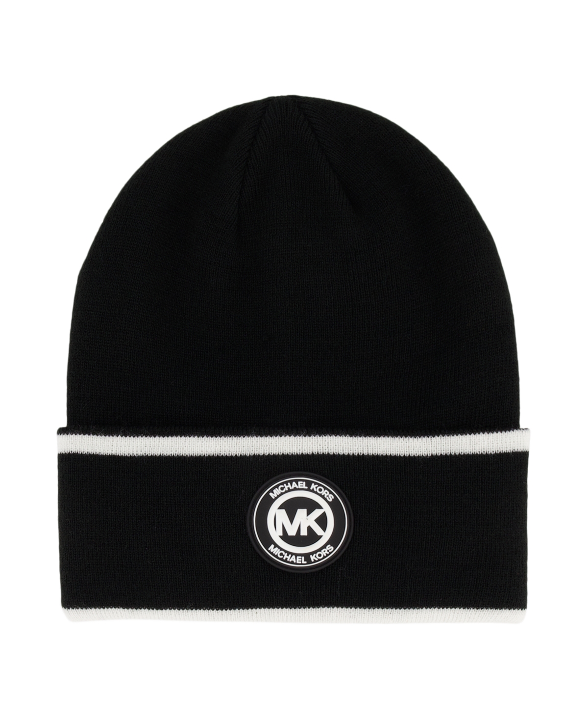 Click here for Michael Kors Mens Chunky Shaker Cuff Hat - Black prices