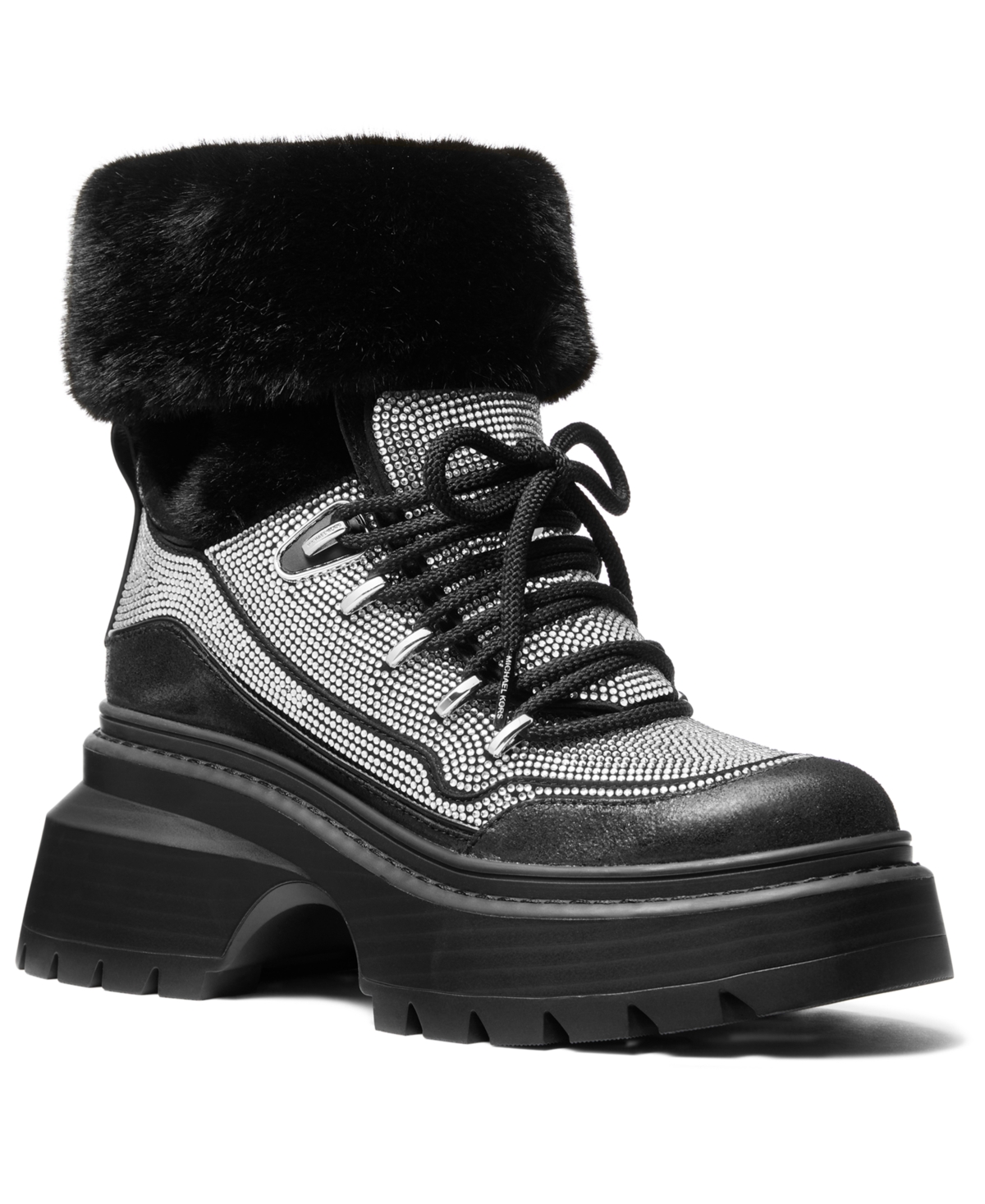 Click here for Michael Michael Kors Womens Shiloh Round Toe Boots... prices