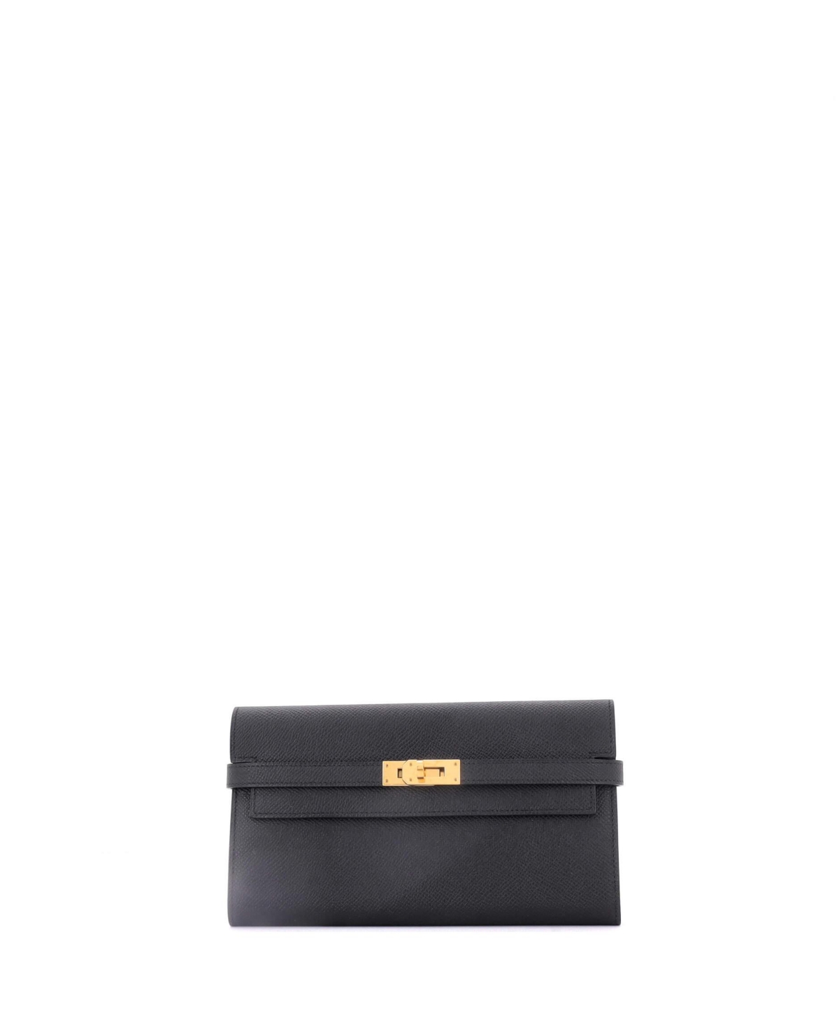 Click here for Pre-Owned Hermes Long Kelly Wallet Epsom - Black prices