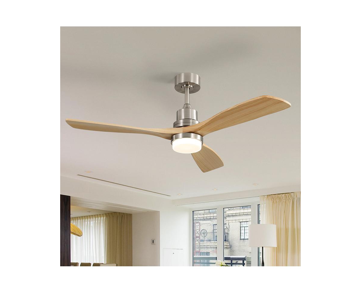 Click here for 52-inch Modern Minimalist Sand Nickel 3 Blades Cei... prices