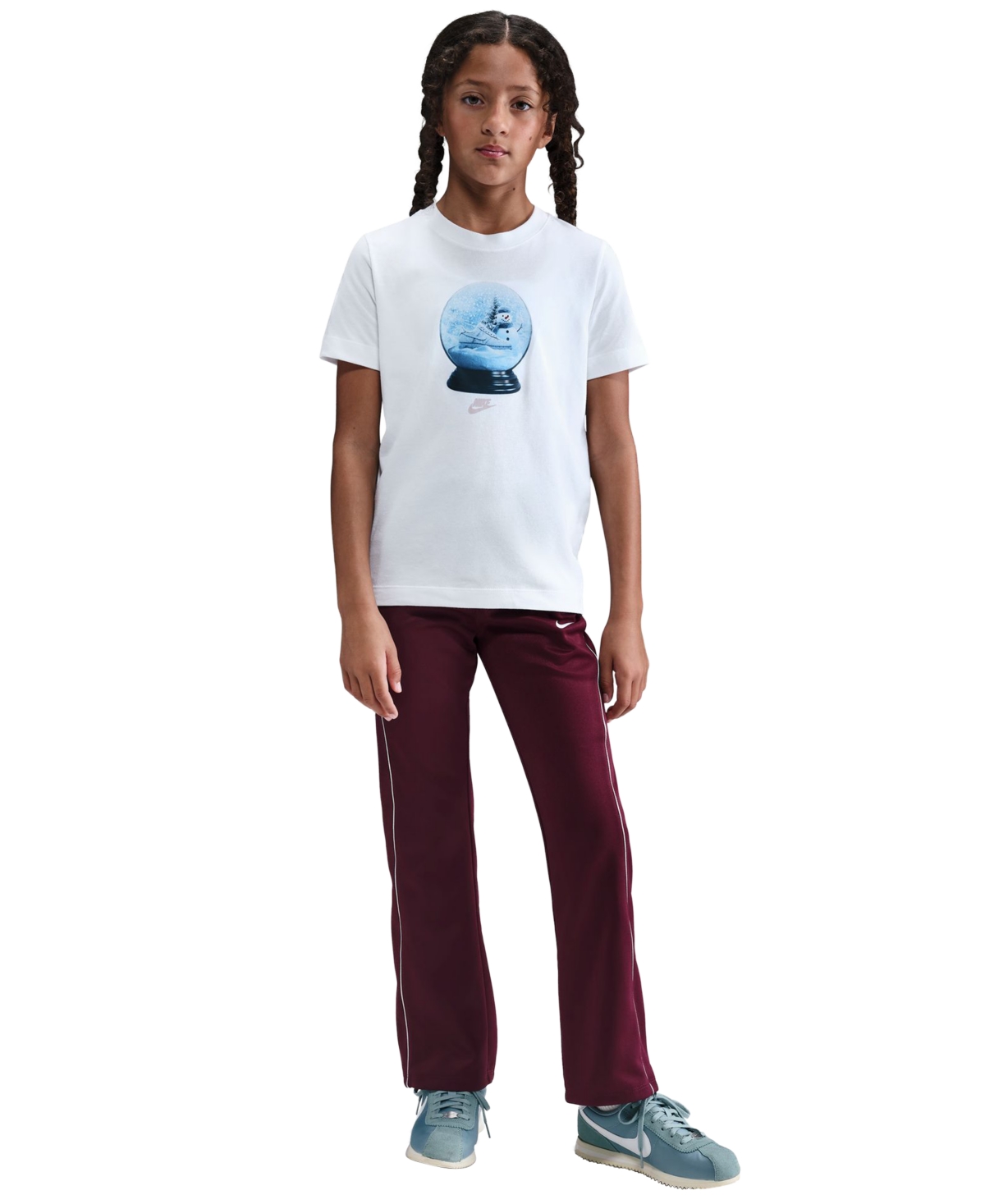 Click here for Nike Girls Sportswear Printed Short-Sleeve T-Shirt... prices