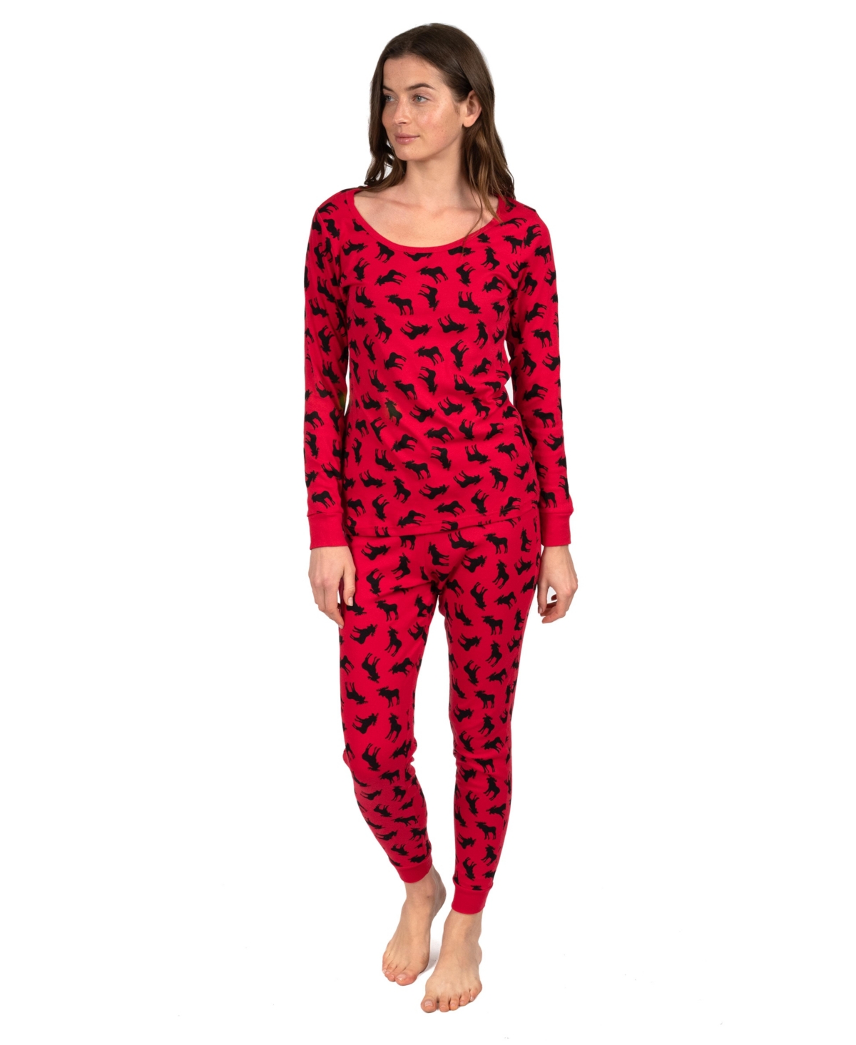 Click here for Leveret Womens Two Piece Cotton Holiday Pajamas -... prices