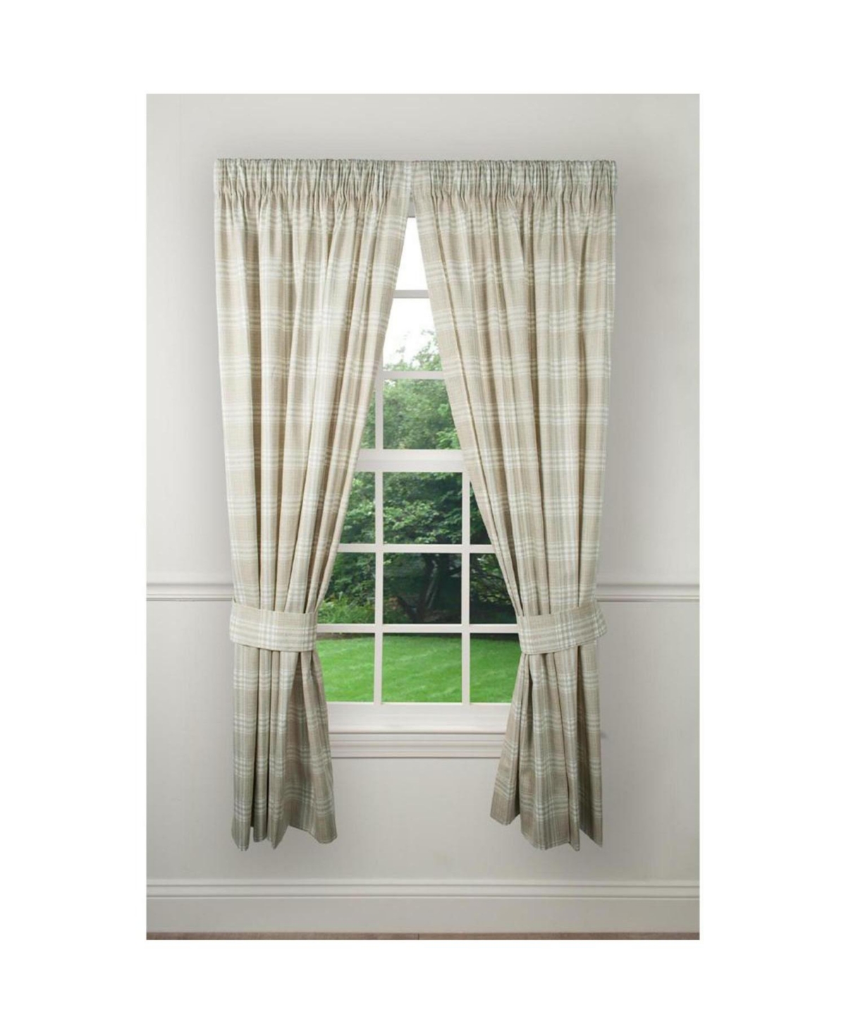 Click here for Ellis Curtain Bartlett Unlined 2-Piece Window Curt... prices