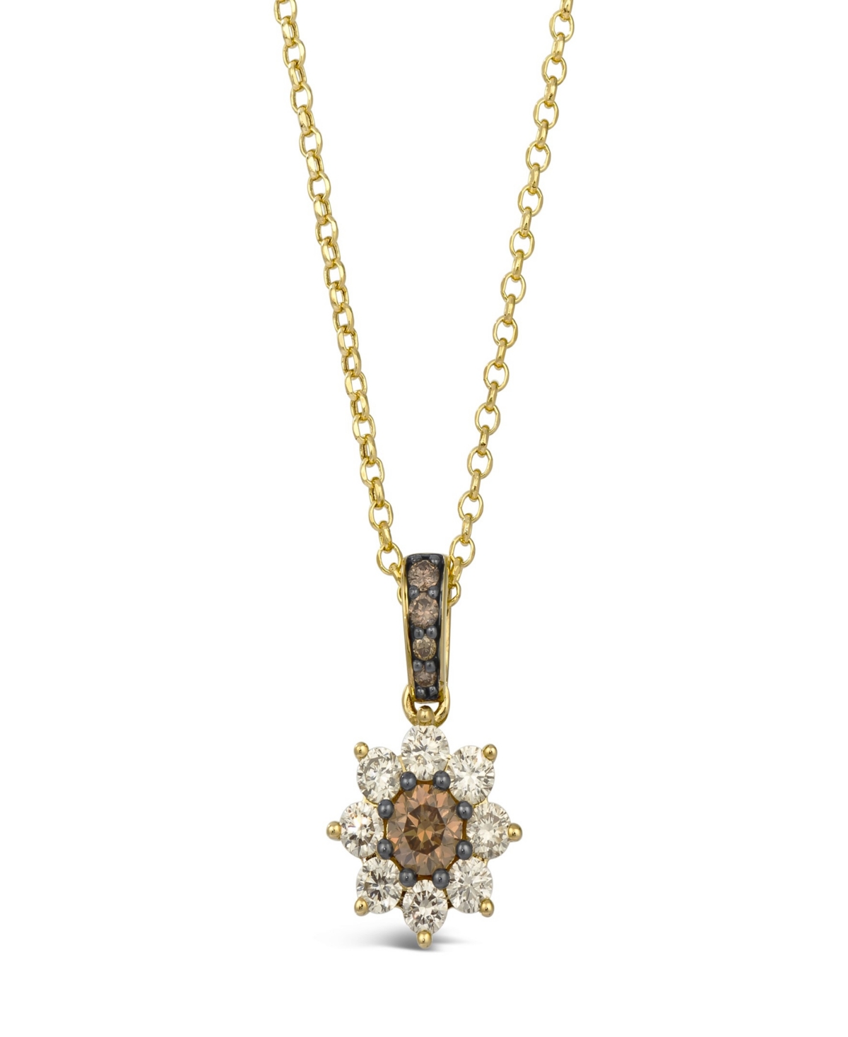 Click here for Le Vian Diamonds Pendant Necklace (7/8 ct. t.w.) i... prices