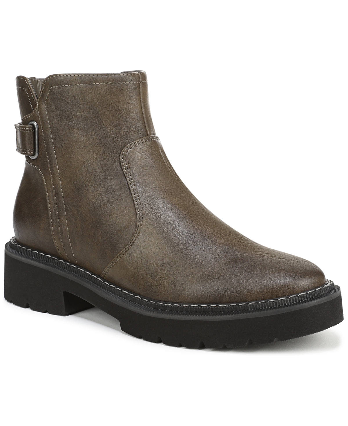 Click here for Naturalizer Womens Rue Almond Toe Ankle Booties -... prices