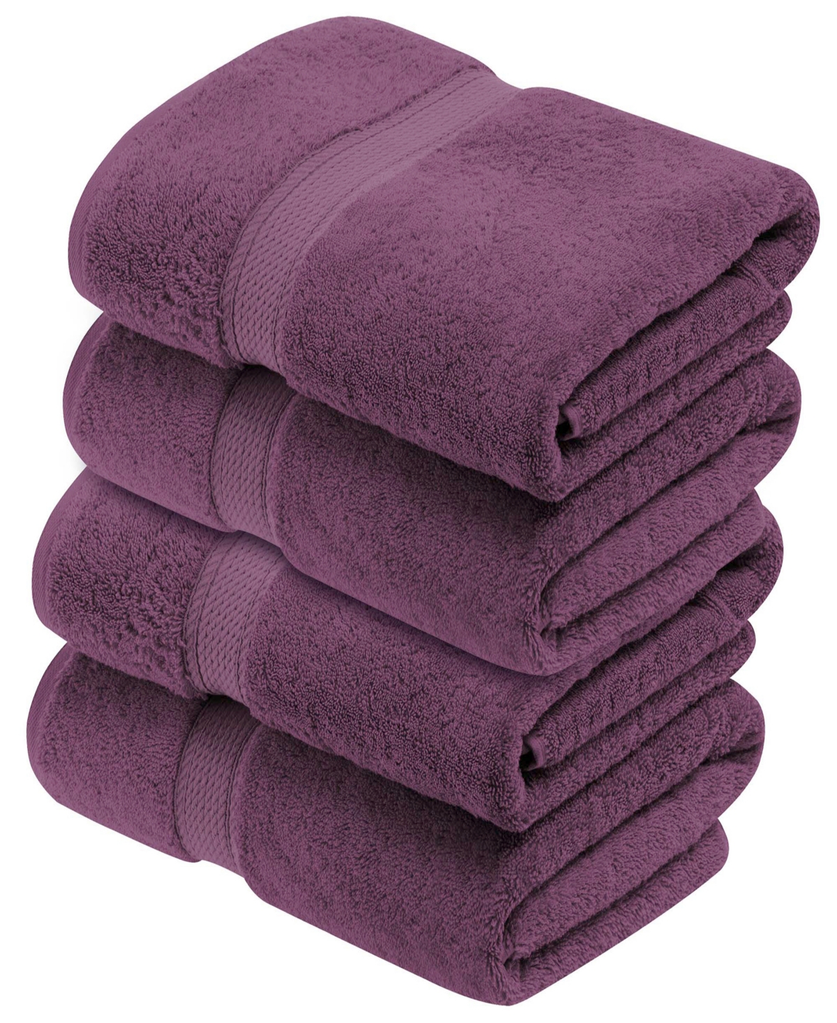 Click here for Superior Egyptian Cotton Bath Towel  Set of 4 - Pl... prices