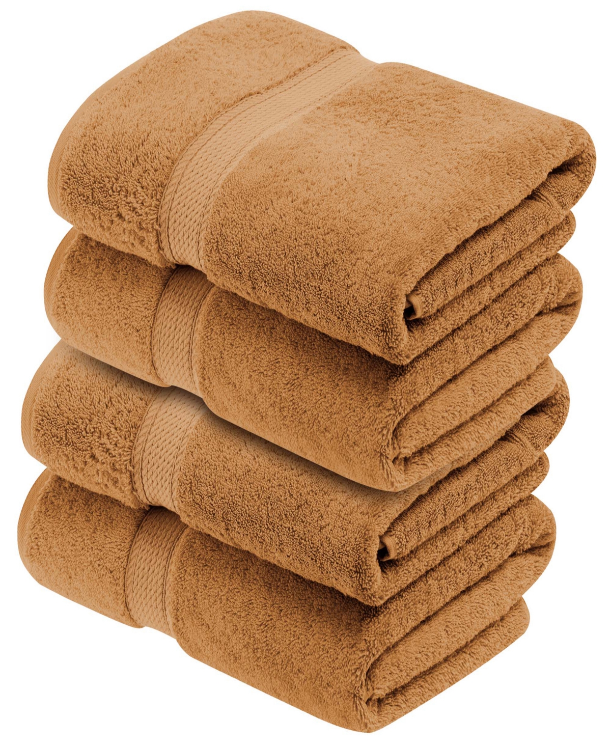 Click here for Superior Egyptian Cotton Bath Towel  Set of 4 - Ru... prices