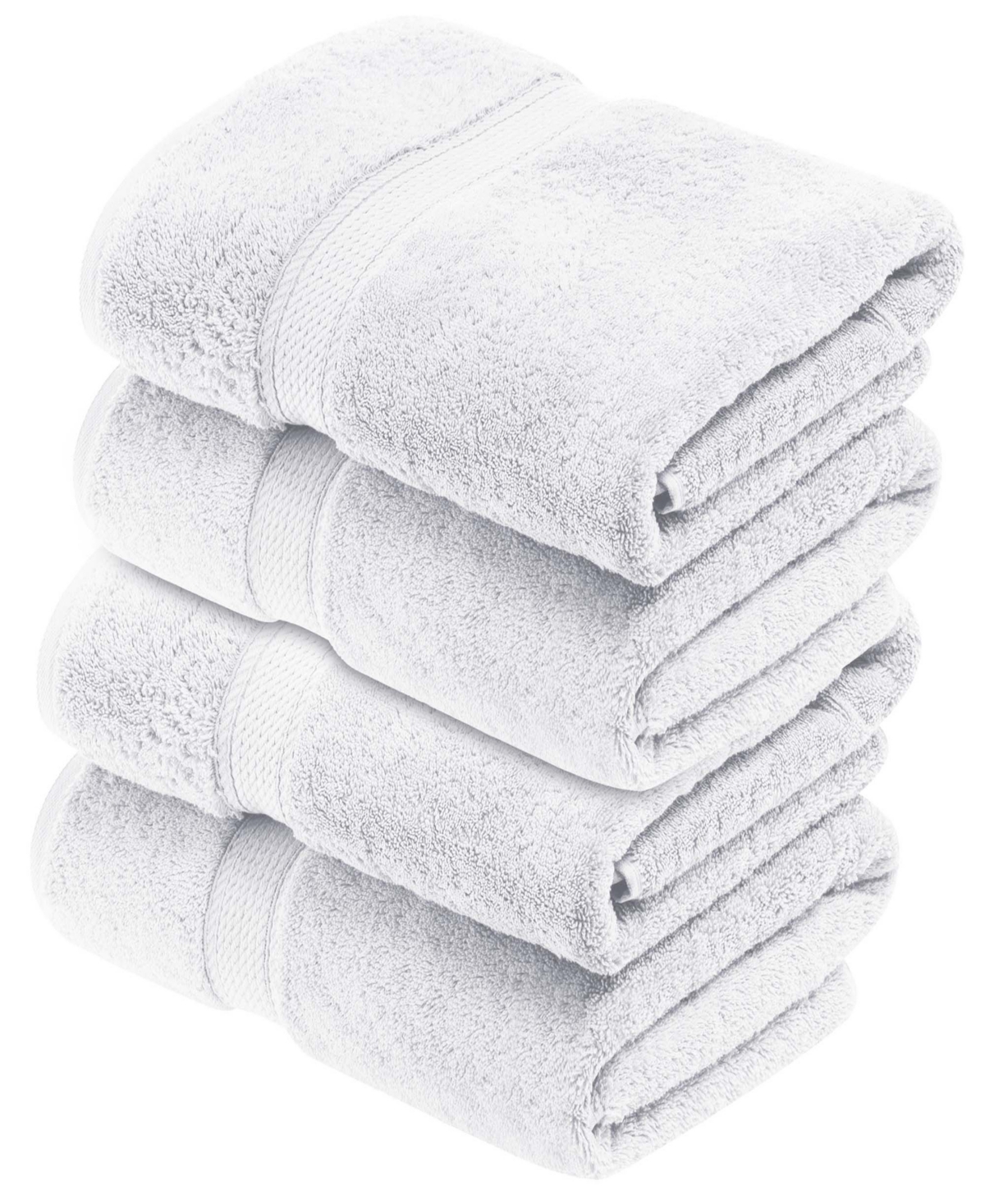 Click here for Superior Egyptian Cotton Bath Towel  Set of 4 - Wh... prices