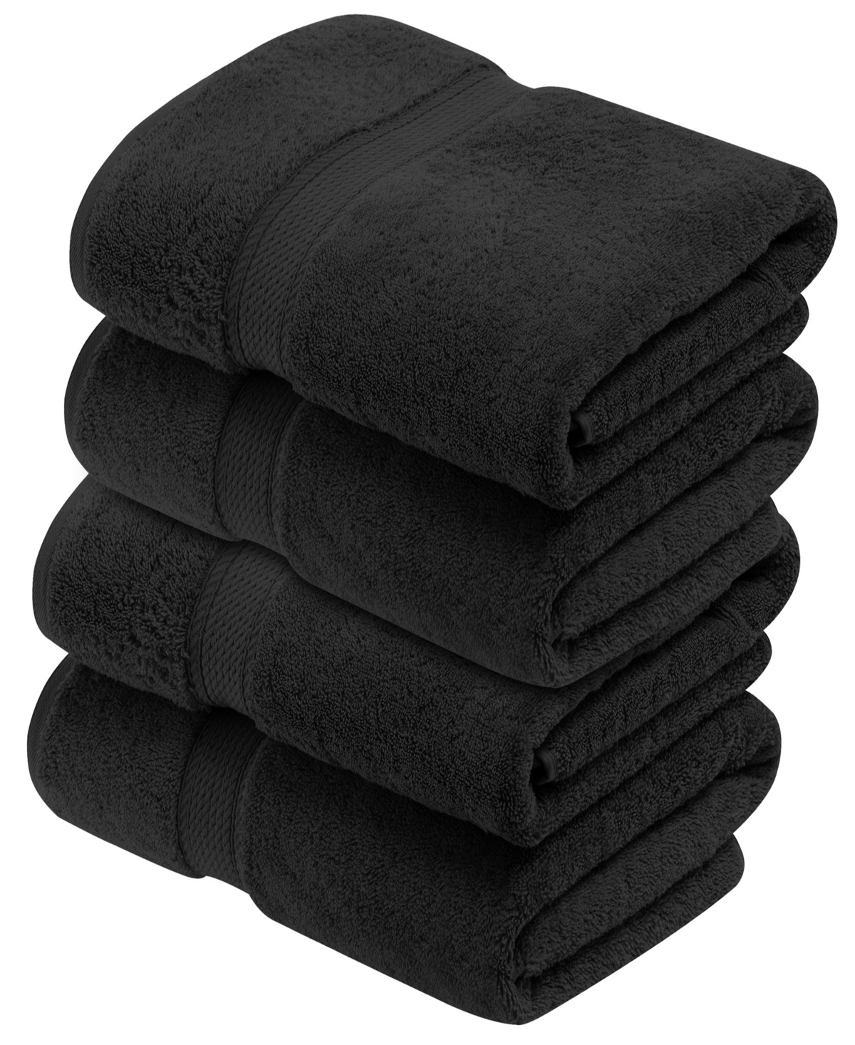 Click here for Superior Egyptian Cotton Bath Towel  Set of 4 - Bl... prices