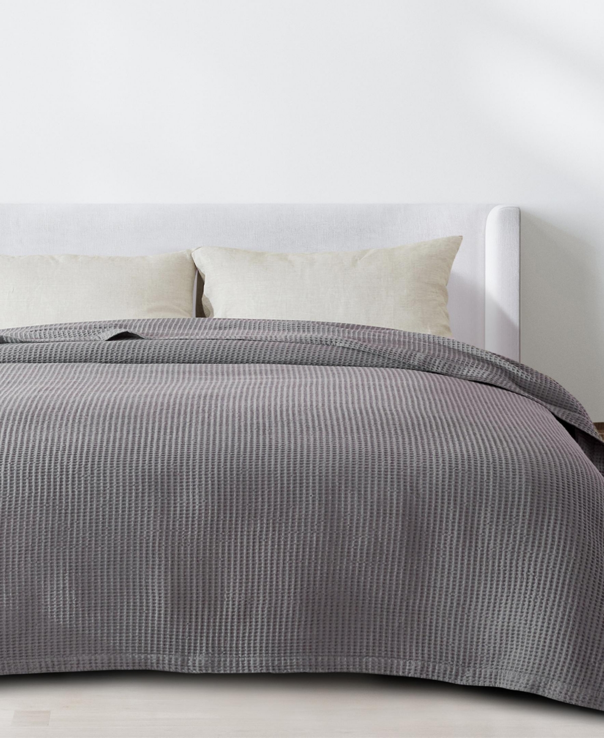 Click here for Linery & Co. Waffle Weave Textured Cotton Blanket... prices