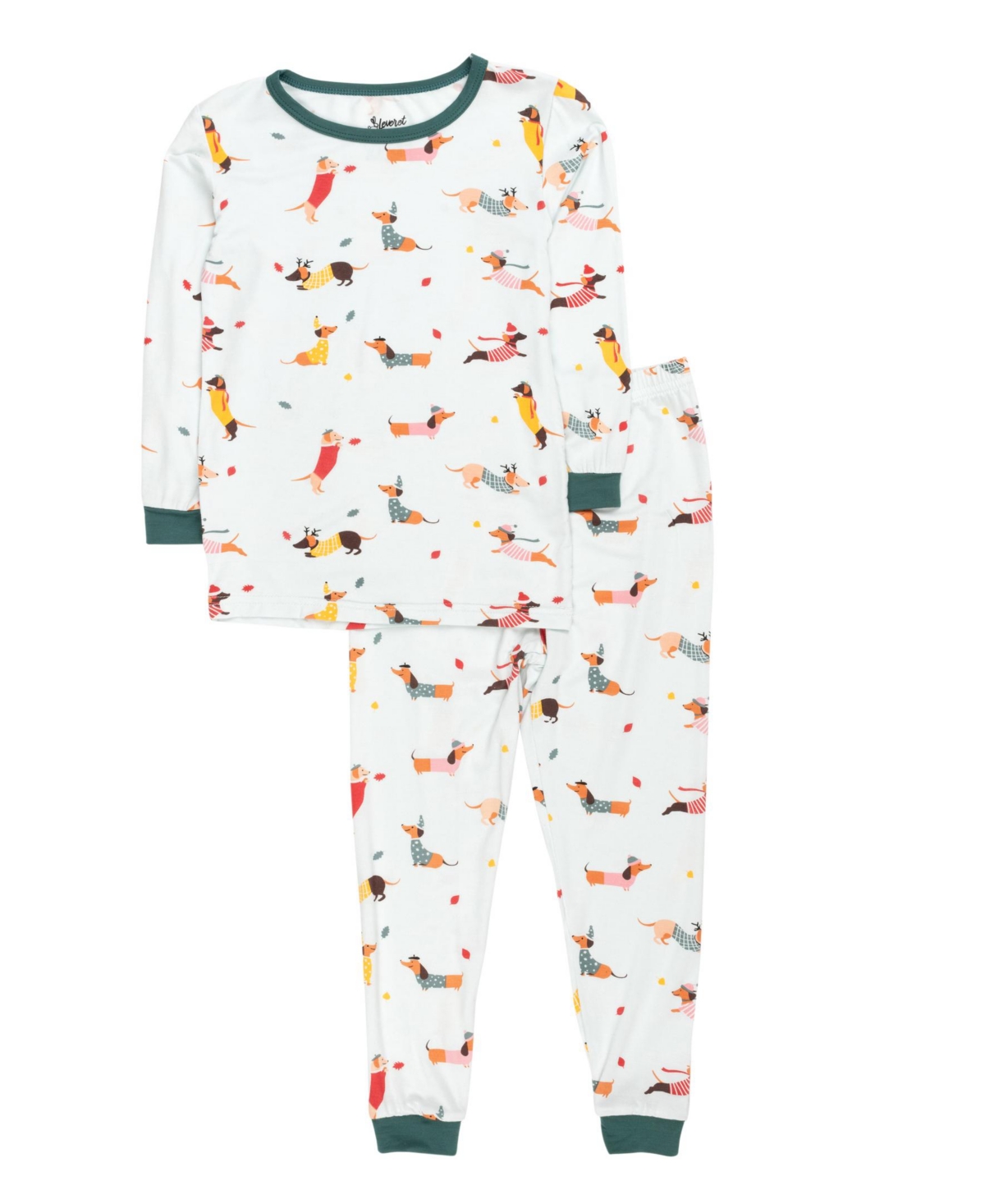 Click here for Leveret Kids Two Piece Bamboo Pajamas  Pine Tree... prices