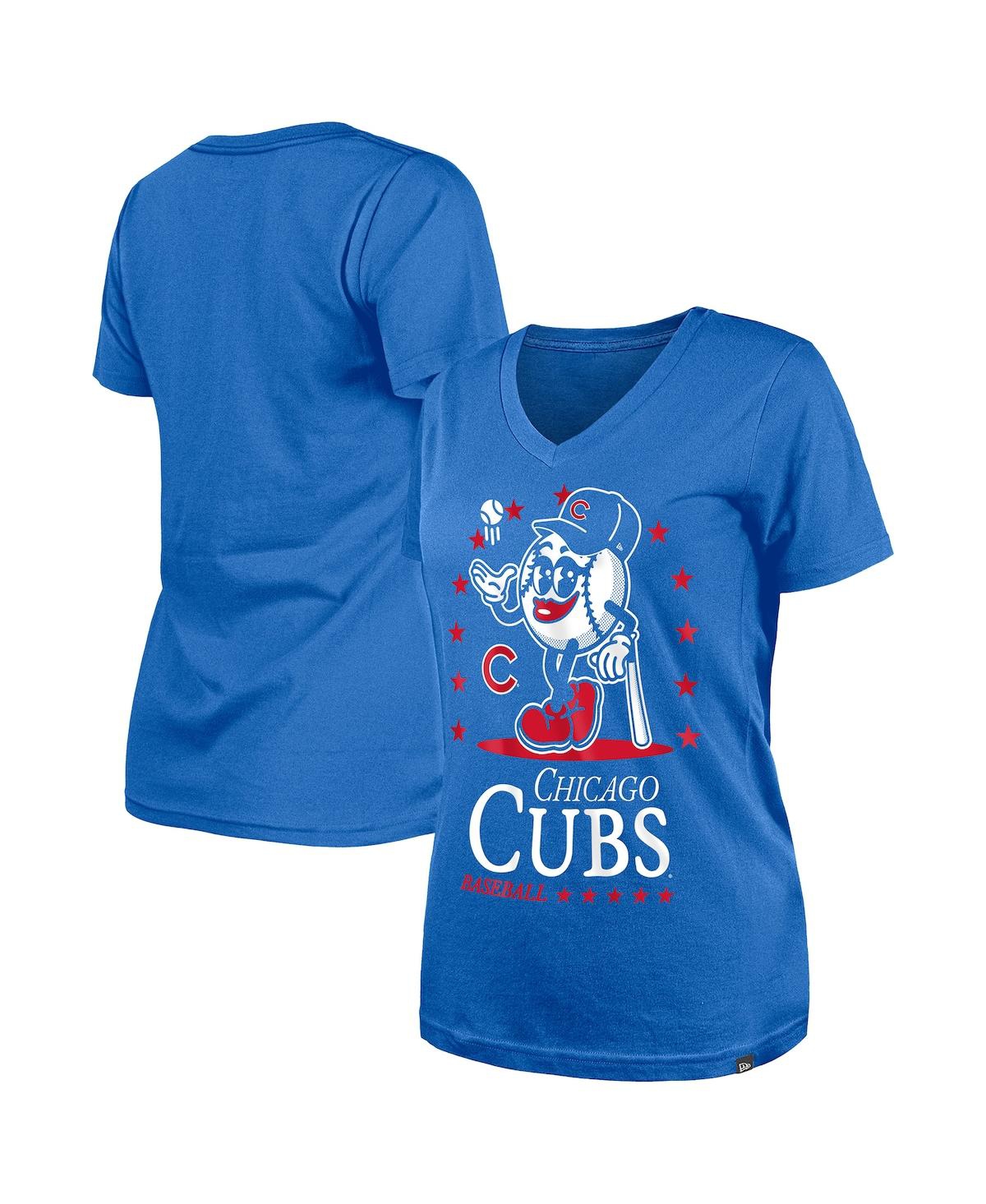 Click here for New Era Womens Royal Chicago Cubs Little Miss 2 V-... prices