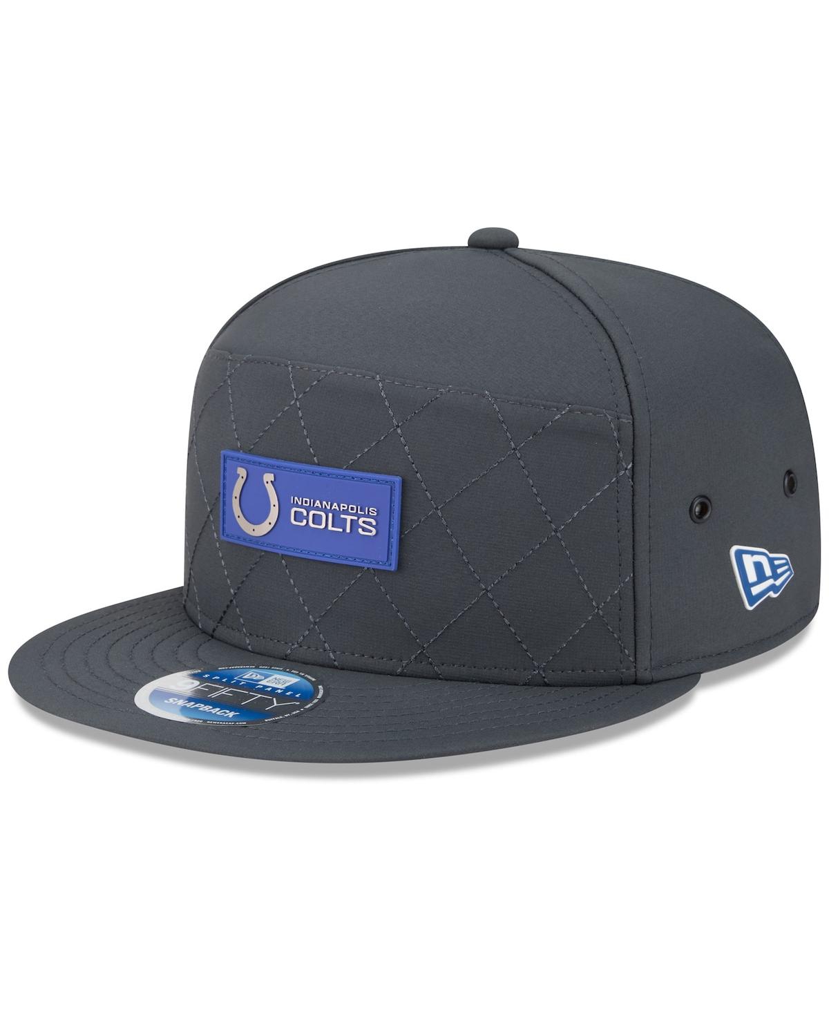 Click here for New Era Mens Charcoal Indianapolis Colts 2025 Side... prices