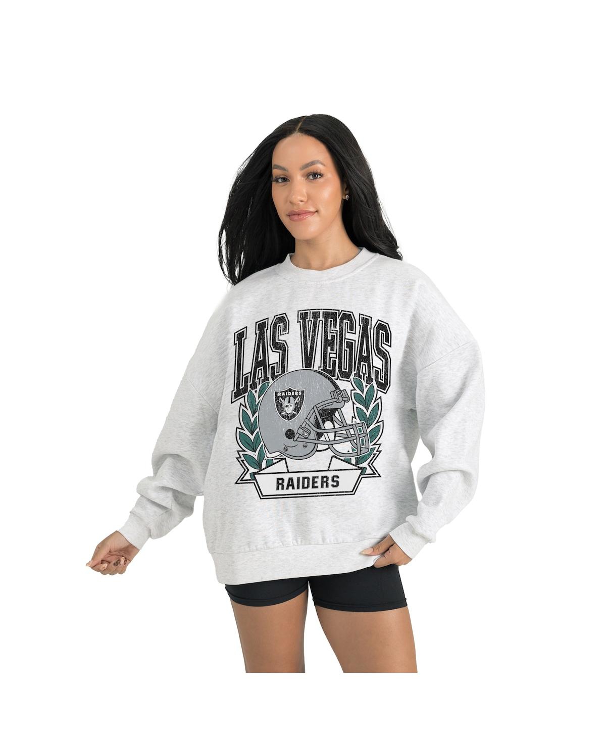 Click here for Gameday Couture Womens Gray Las Vegas Raiders Heri... prices