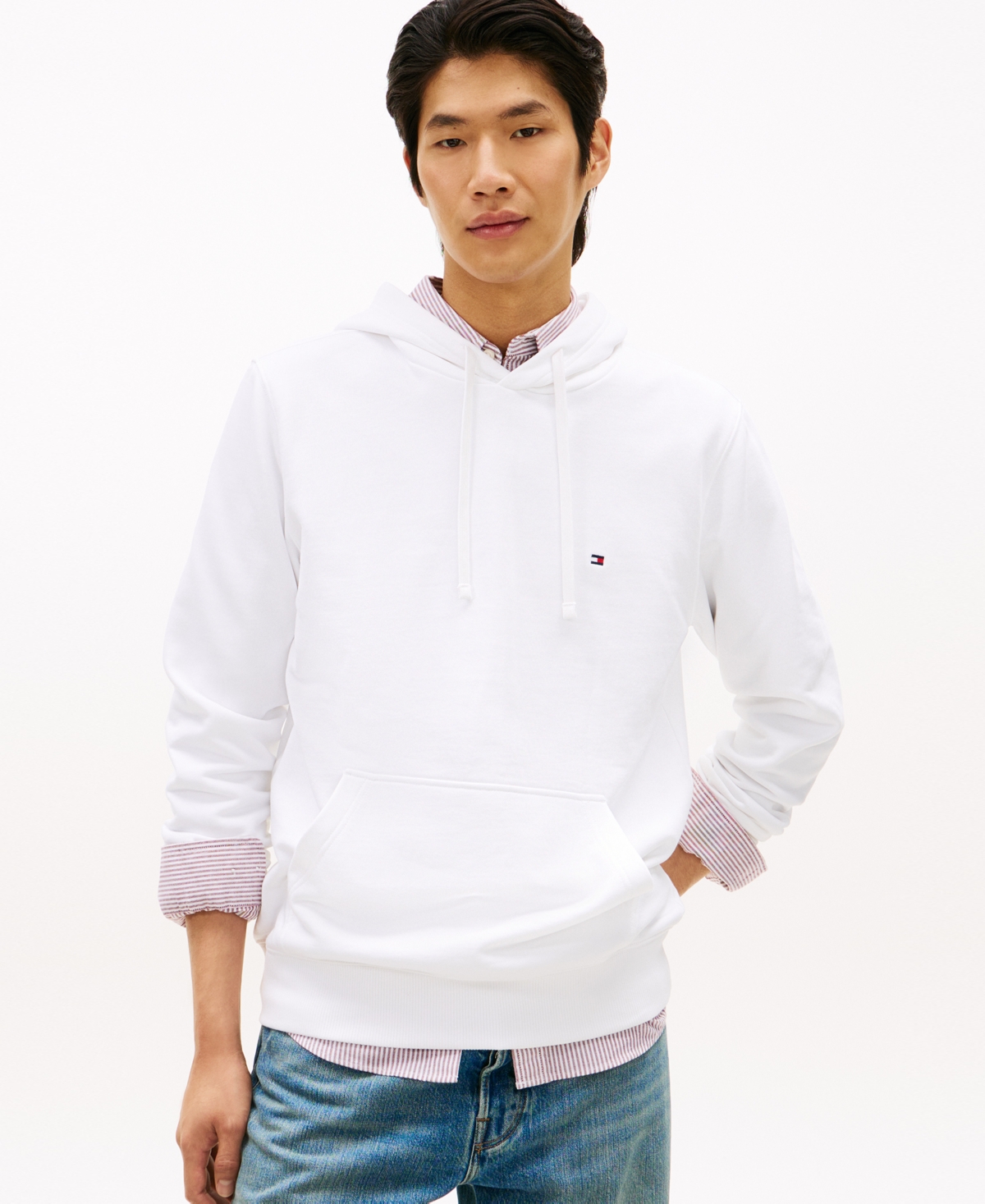 Click here for Tommy Hilfiger Mens Regular-Fit Essential Terry Ho... prices