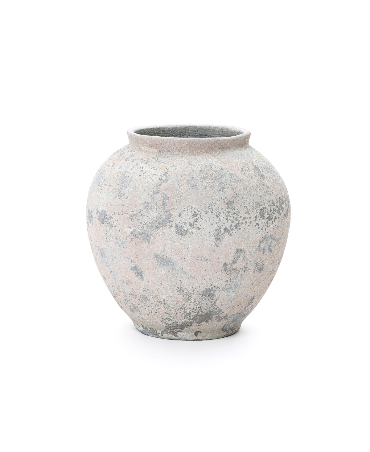 Click here for LuxenHome 10.7" Mottled Gray Cement Globe Vas... prices