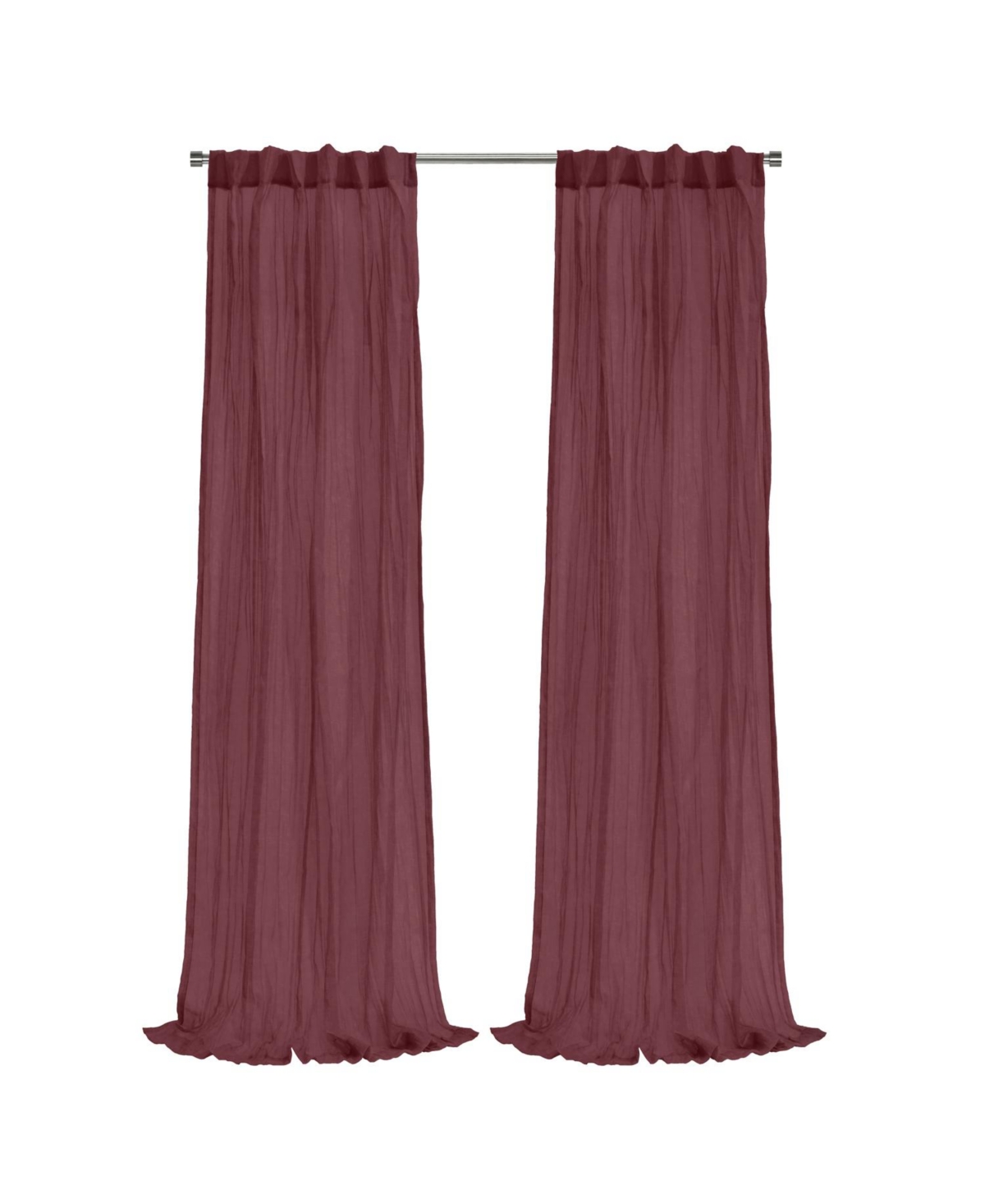 Click here for Habitat 100 Polyester Paloma Sheer Broomstick Crus... prices