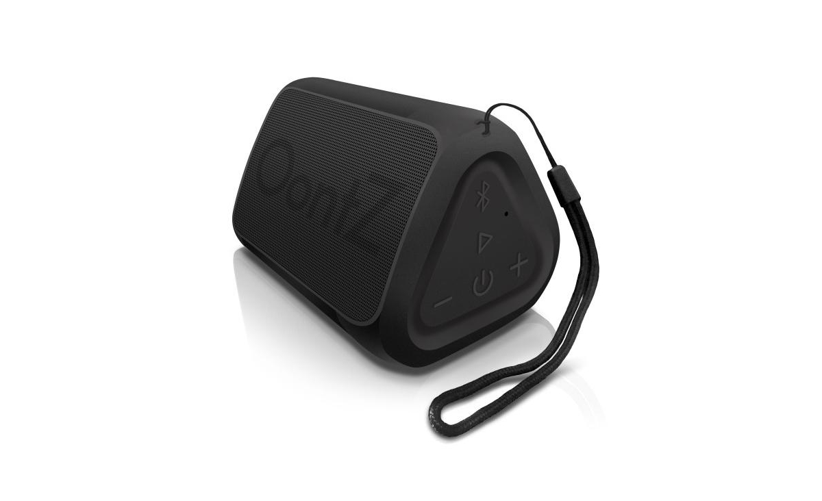 oontz angle solo: super portable bluetooth speaker compact size delivers surprisingly loud volume bass 100 wireless range  ipx5 splashproof...