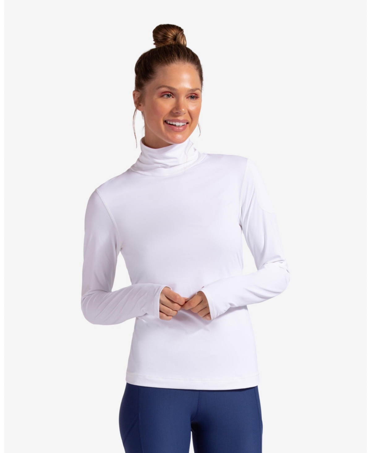 Click here for BloqUV Womens Upf 50+ Sun Protective Turtleneck -... prices