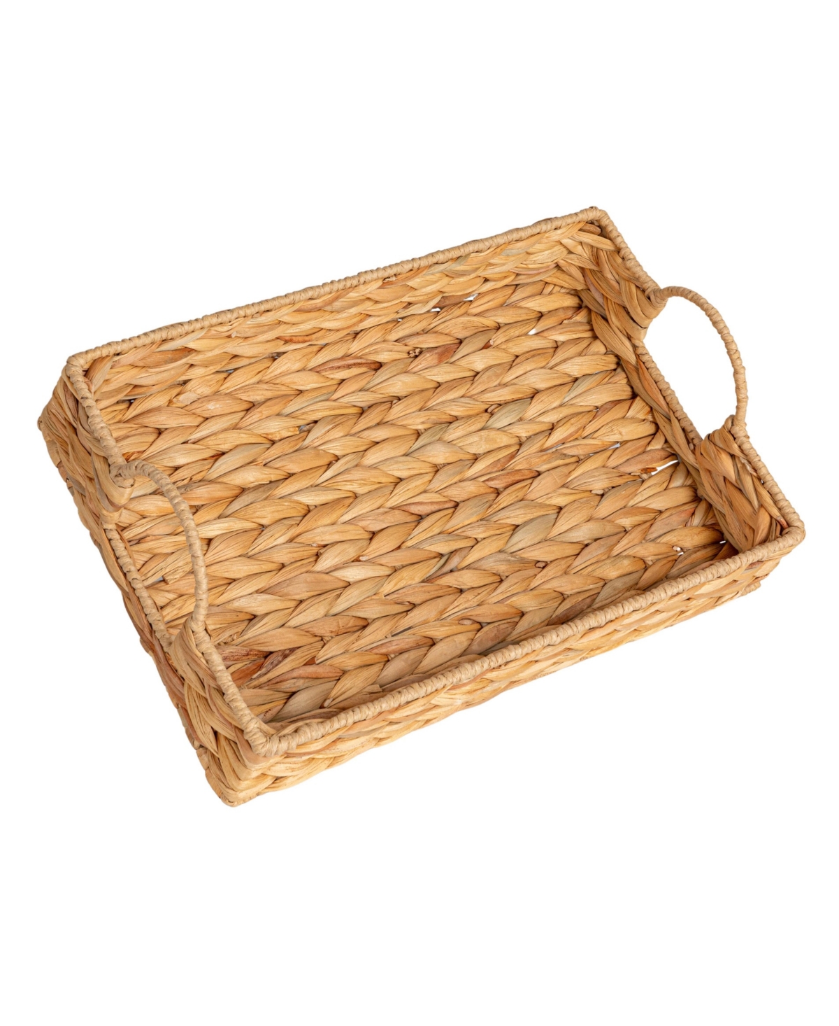 Click here for Household Essentials Water Hyacinth Handwoven Tray... prices