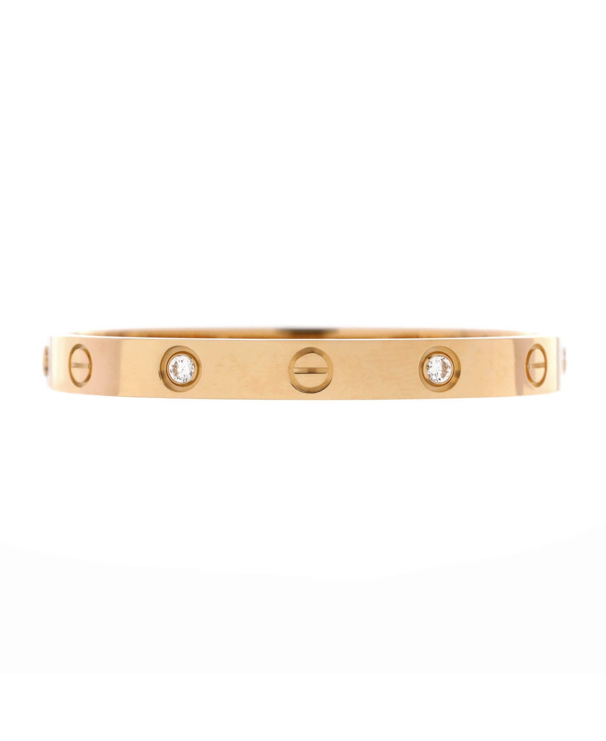 Click here for Pre-Owned Cartier Love 4 Diamond Bracelet - 18k ye... prices