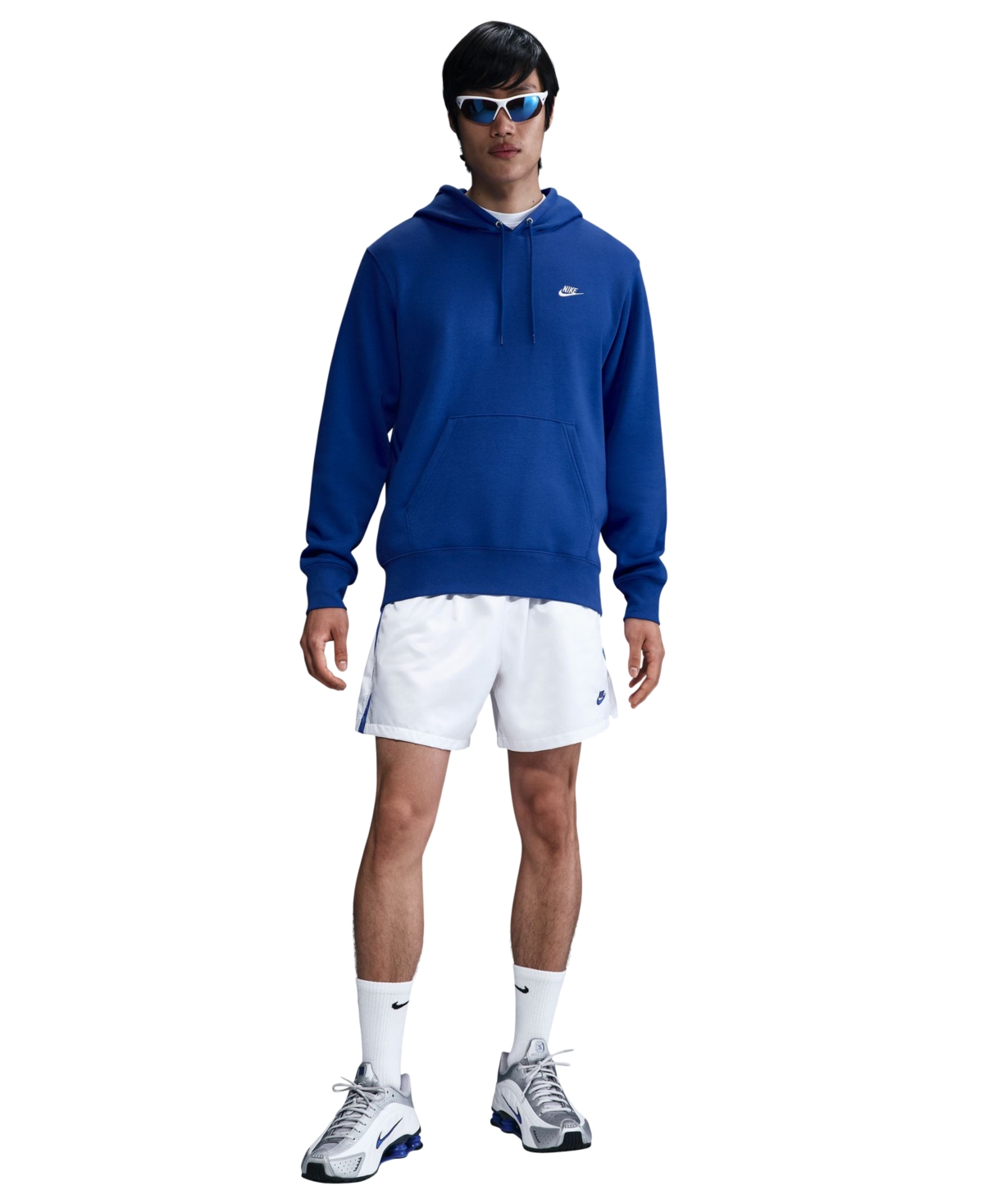 Click here for Nike Club Mens Pullover Fleece Logo Hoodie - Game... prices