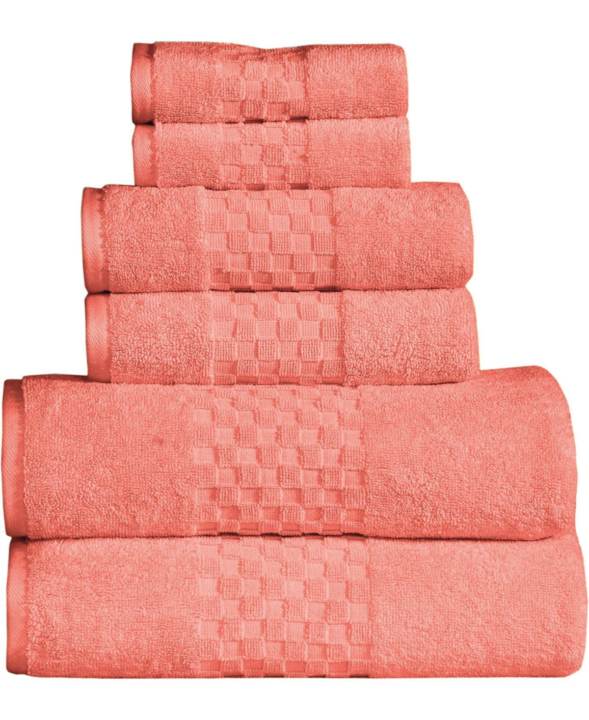 Click here for Feather & Stitch  Ny Luna 6-Pc. Bath Towel Set - C... prices