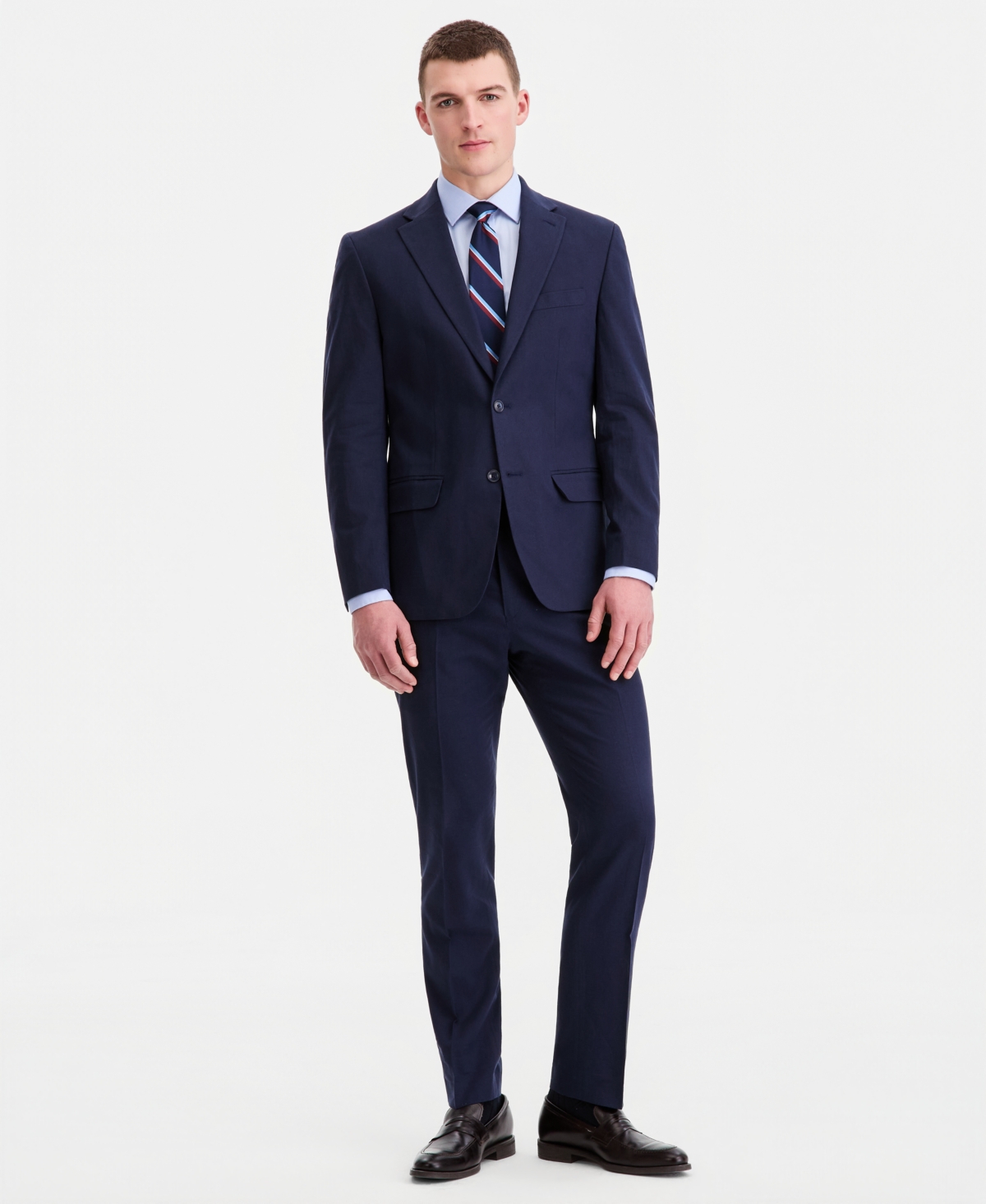 Click here for Tommy Hilfiger Mens Modern-Fit Linen Blend Blazer... prices