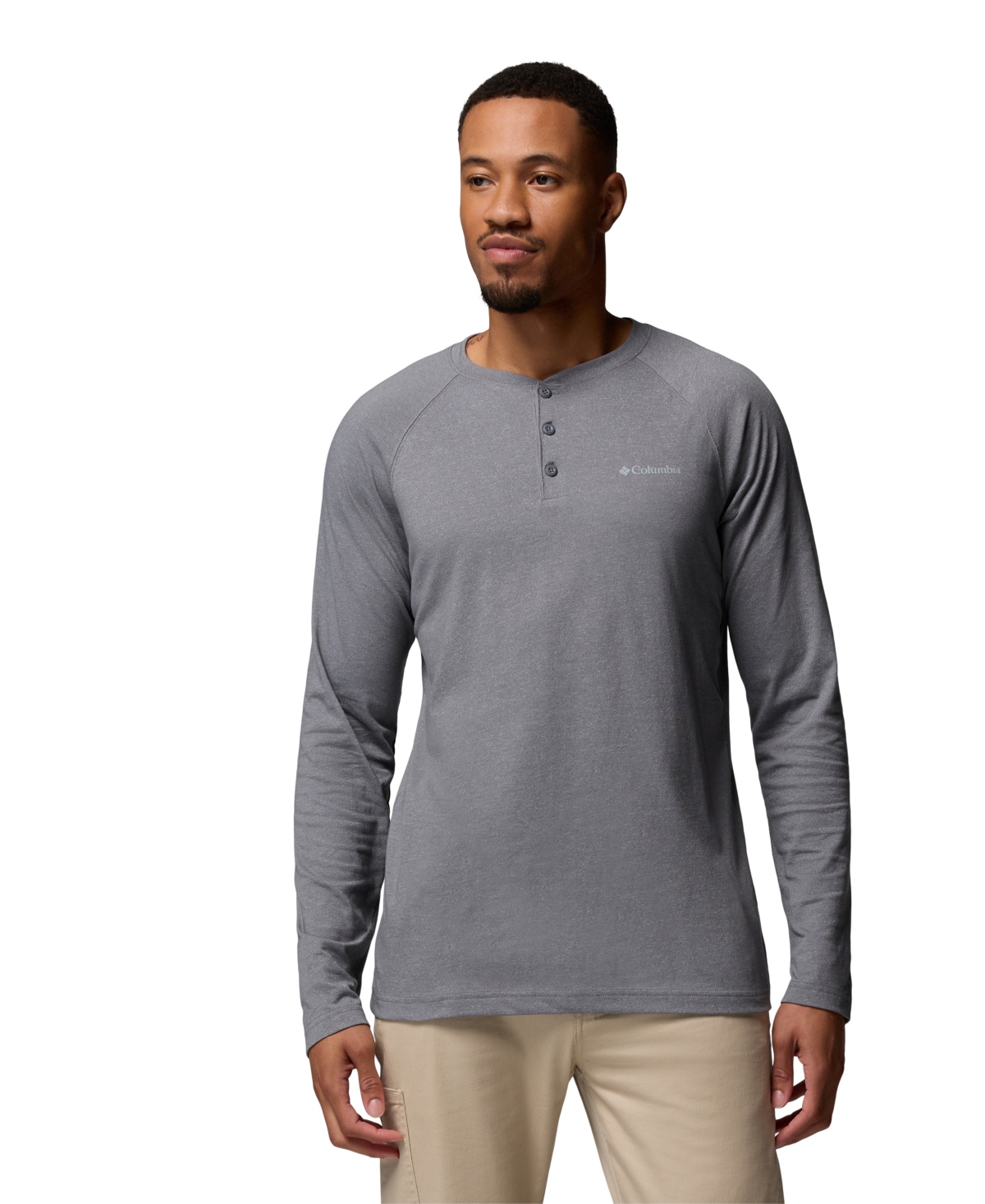 Click here for Columbia Mens Thistletown Hills Raglan Henley T-Sh... prices