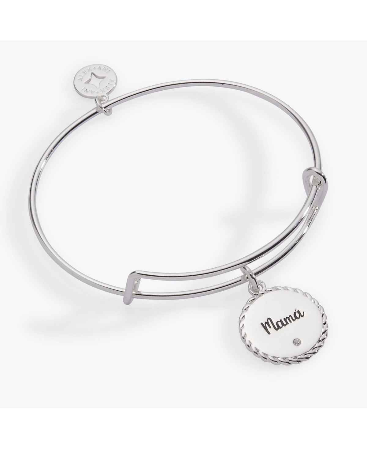 Click here for Mama Charm Bangle Bracelet - Sliver prices