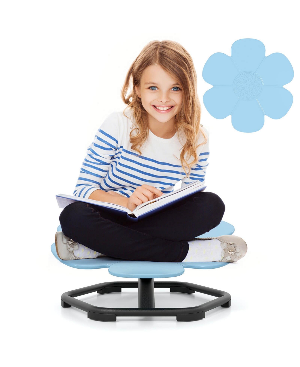 Click here for Costway Kids Sensory Swivel Chair with Non-Slip Me... prices
