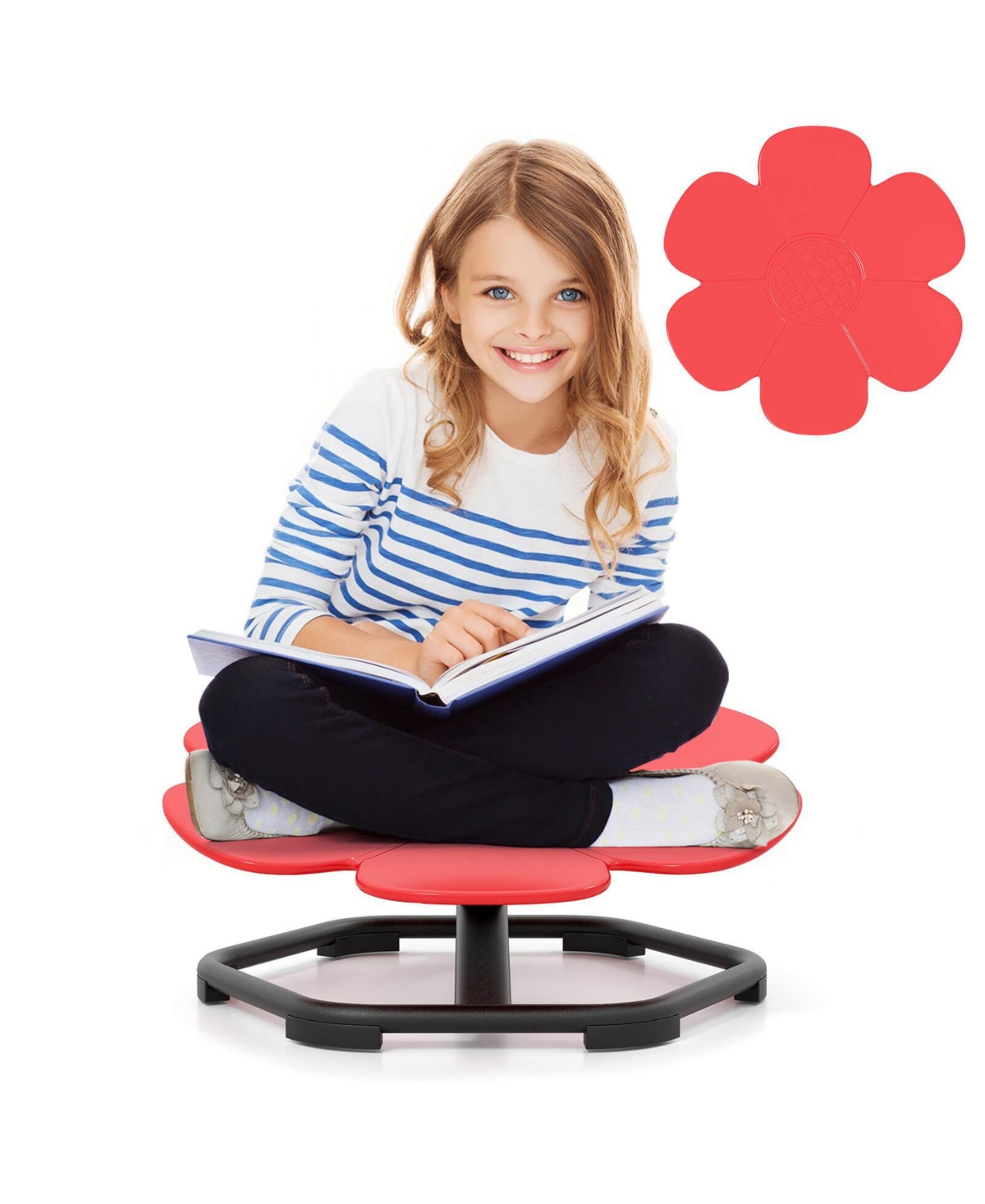 Click here for Costway Kids Sensory Swivel Chair with Non-Slip Me... prices