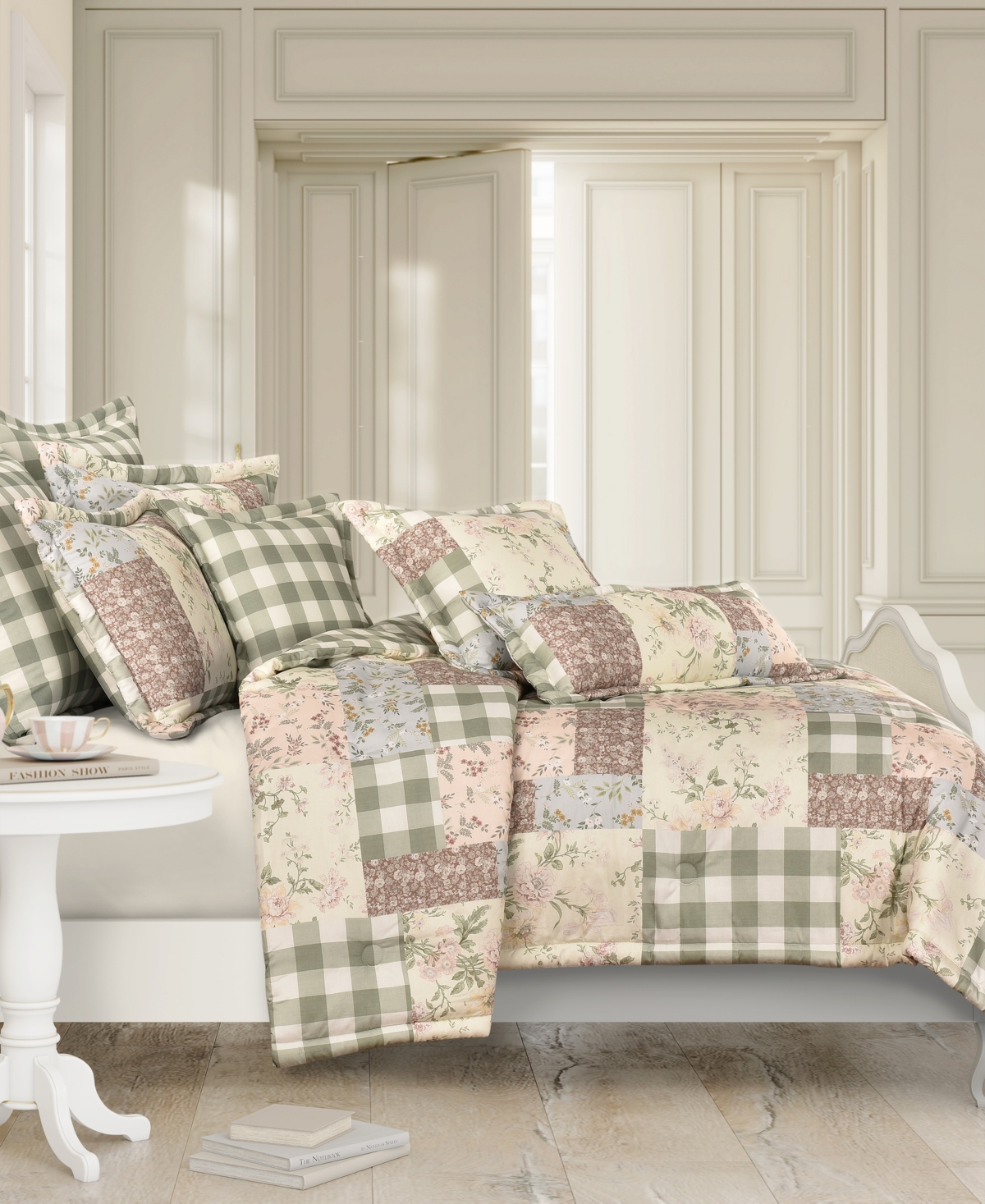 Click here for Piper & Wright Eloise Patchwork 3-Pc. Comforter Se... prices