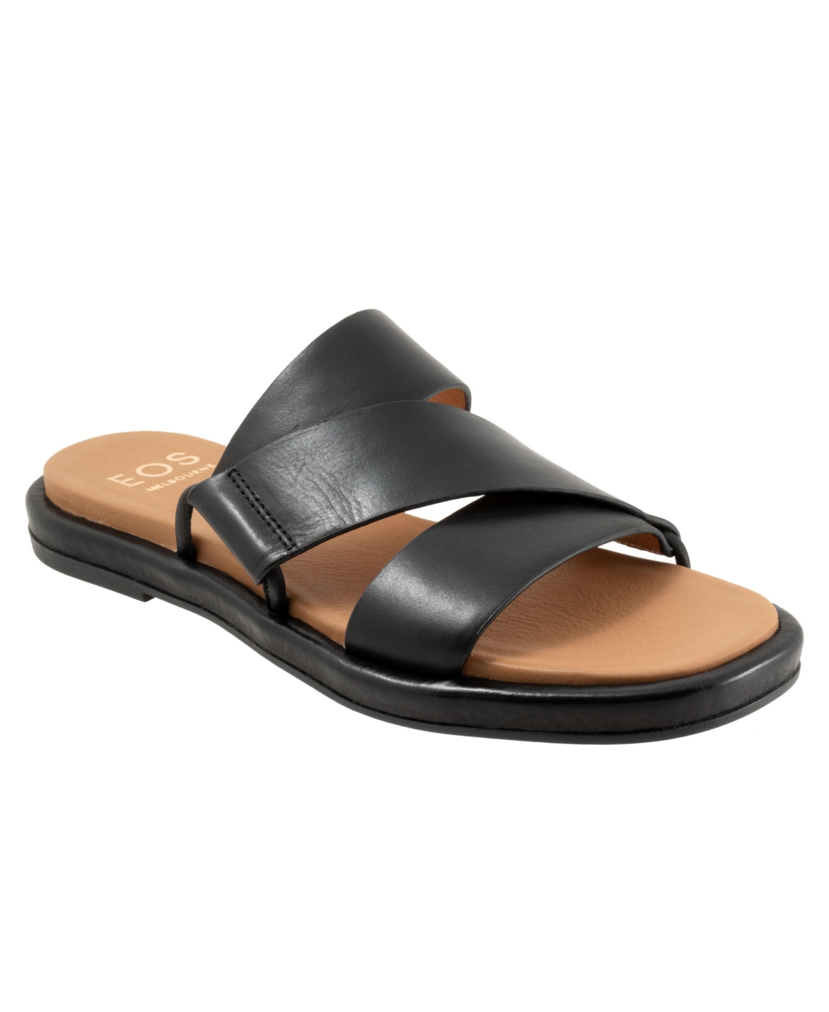 Click here for Eos Footwear Womens Minimalist Zala Sandal - Black prices