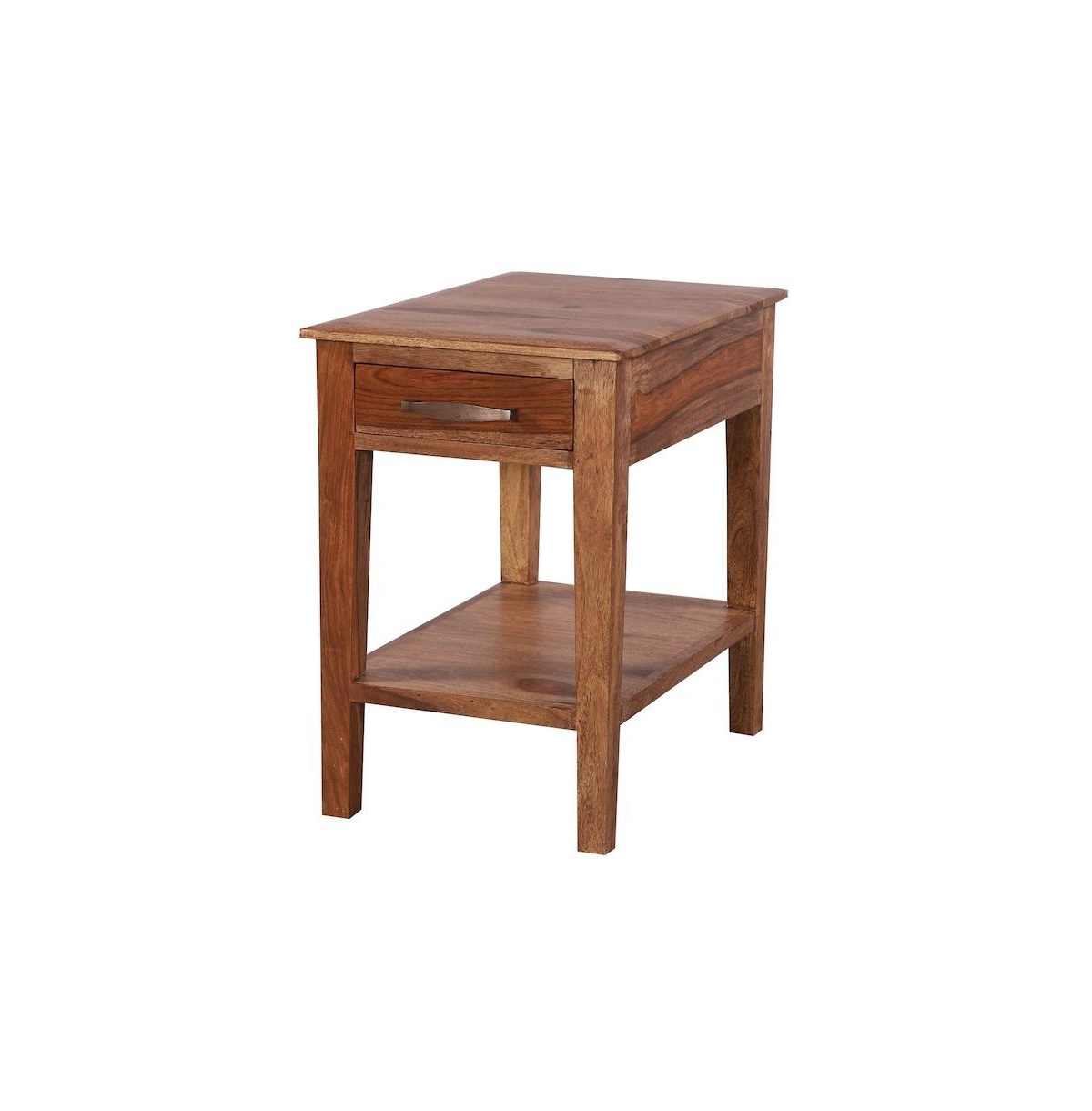 Click here for Sonora Solid Sheesham Wood End Table  Brown prices