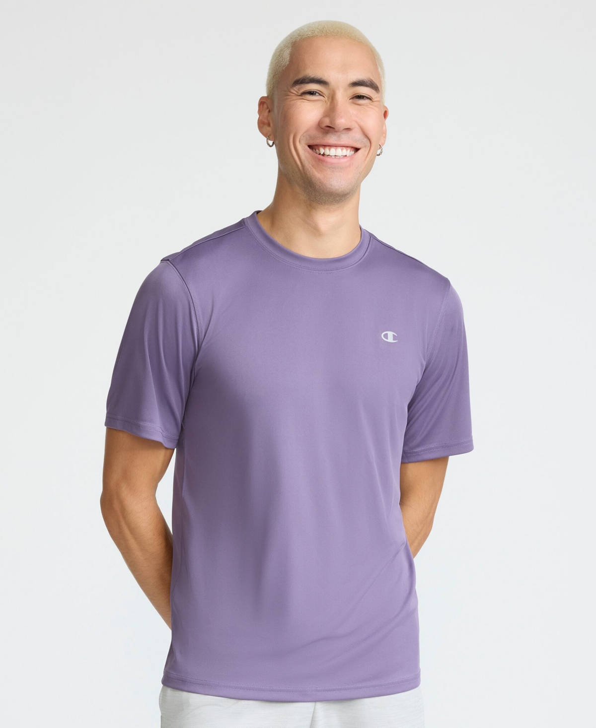 Click here for Champion Mens Double Dry T-Shirt - Mulled Gra prices