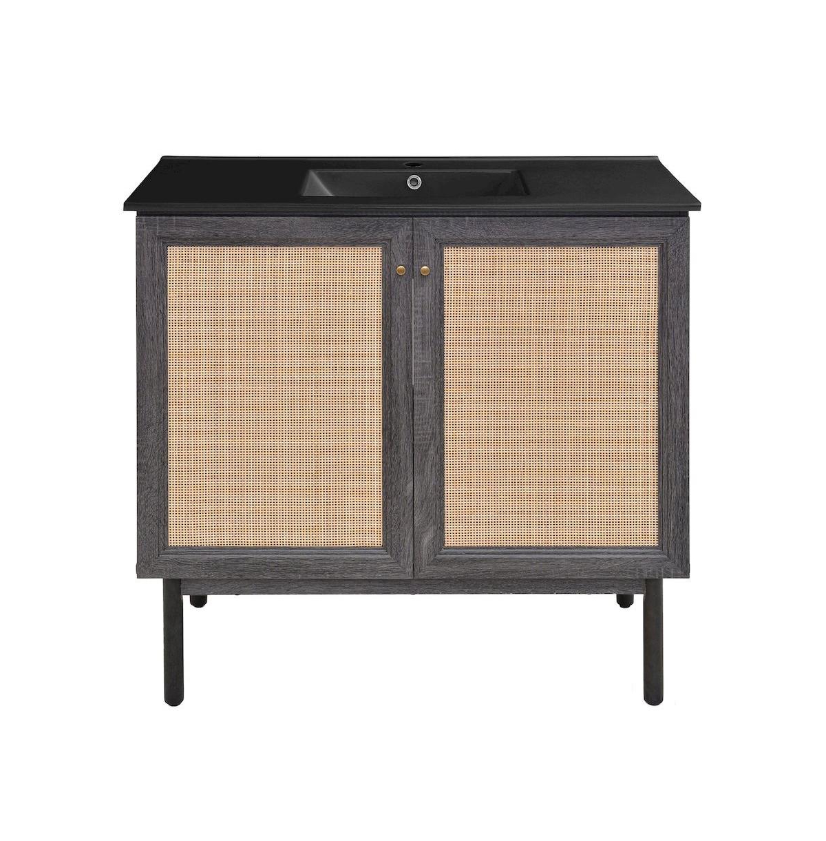 Click here for Classe 36" Freestanding Bathroom Vanity in Bl... prices