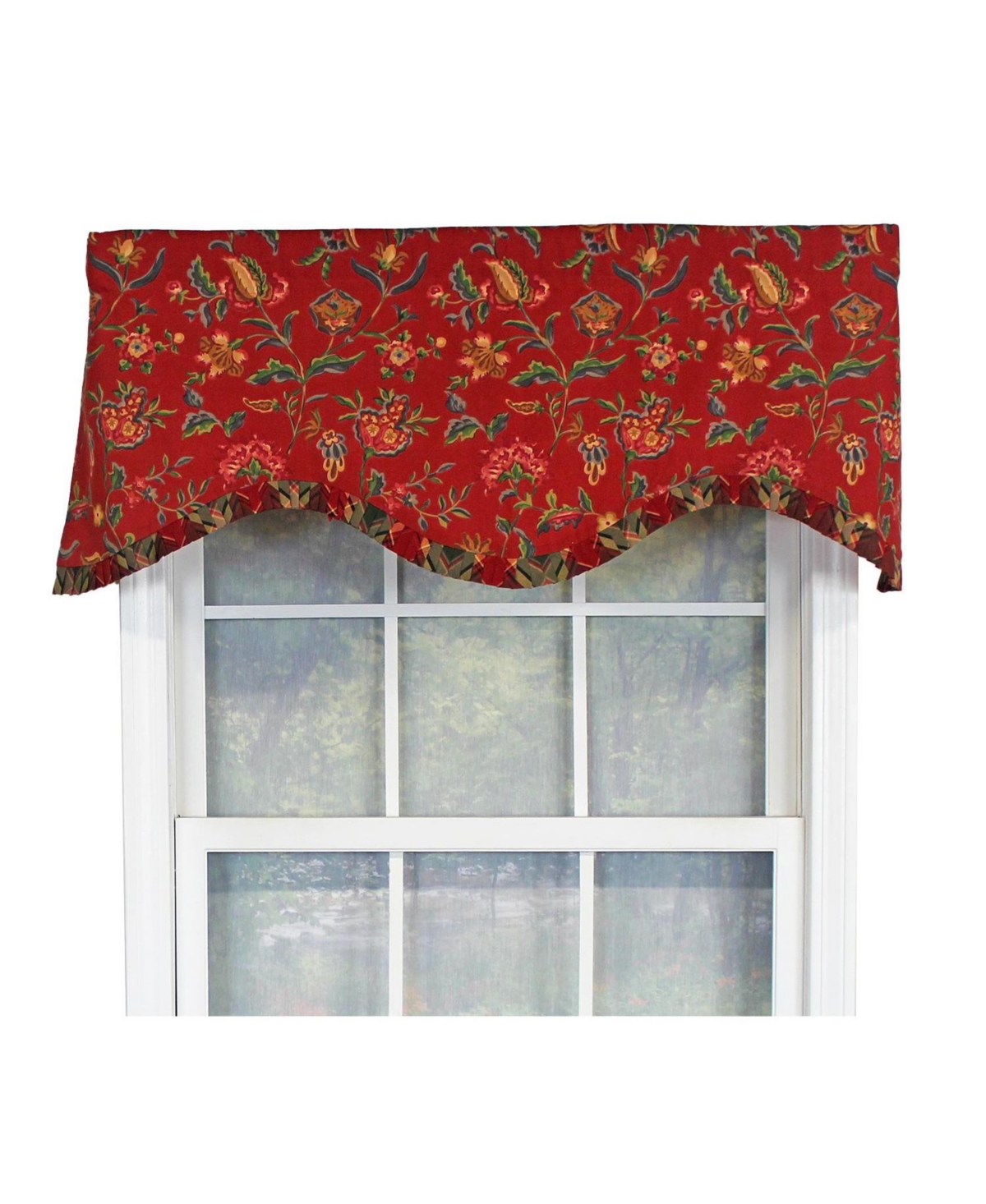Click here for Rlf Home Norwell Ruffled Cornice 100 Cotton with F... prices