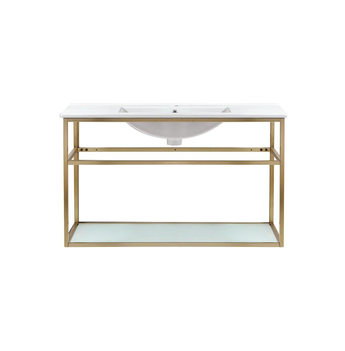 Click here for Swiss MadisonPierre 36 Single  Open Shelf  Gold Me... prices