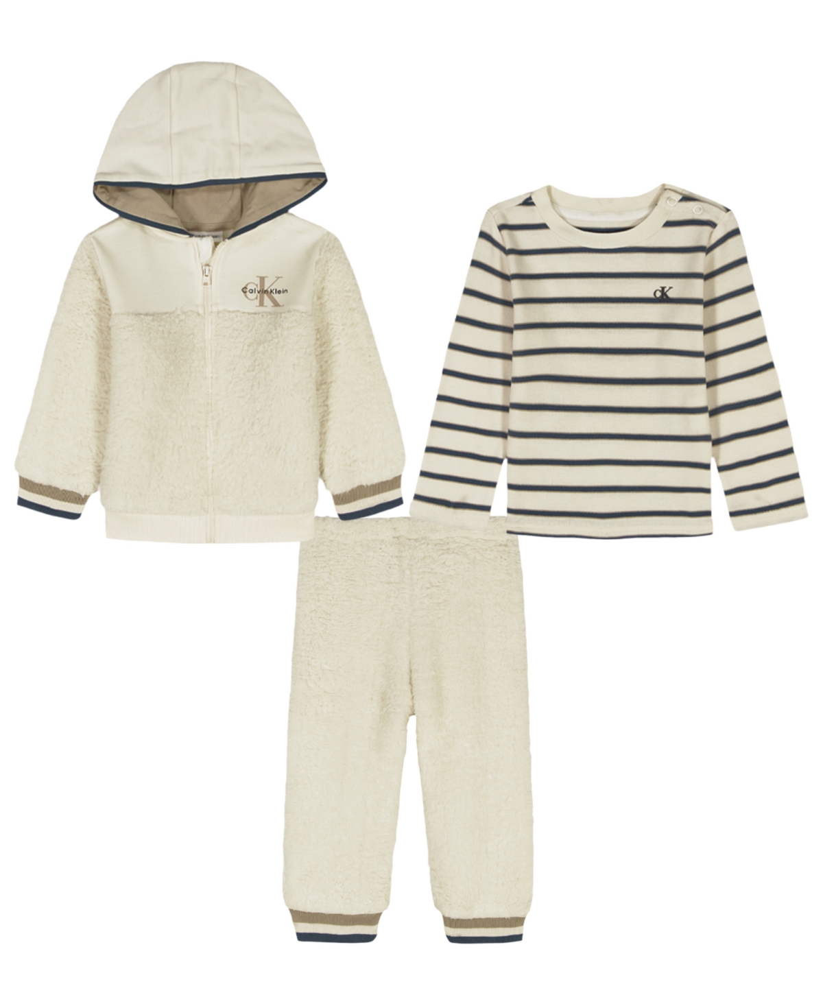 Click here for Calvin Klein Baby Boys T-Shirt  Hoodie and Pants... prices