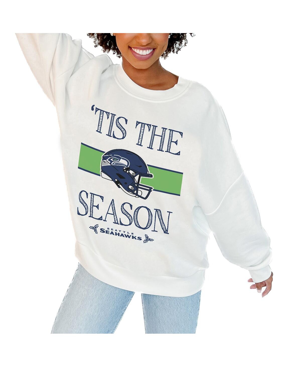 Click here for Gameday Couture Womens White Seattle Seahawks Over... prices