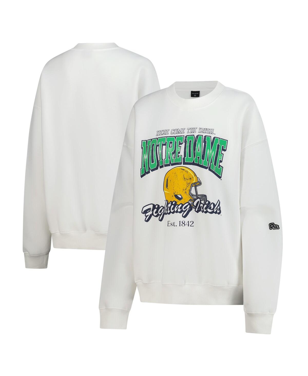 Click here for Hype and Vice Womens White Notre Dame Fighting Iri... prices